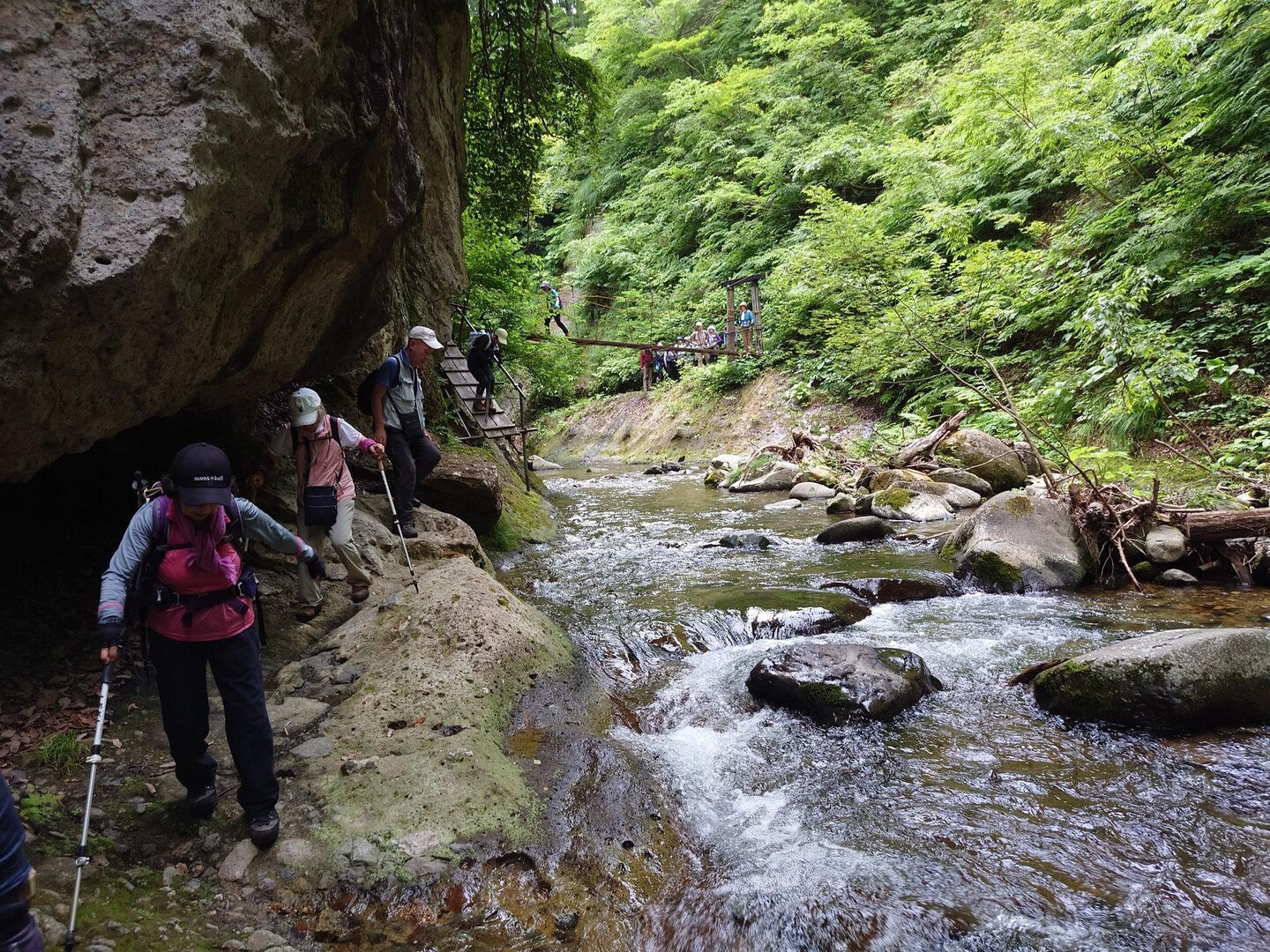 面白山紅葉川渓谷023-07-04 / keepさんの面白山・神室岳・大東岳・雨呼山の活動データ | YAMAP / ヤマップ