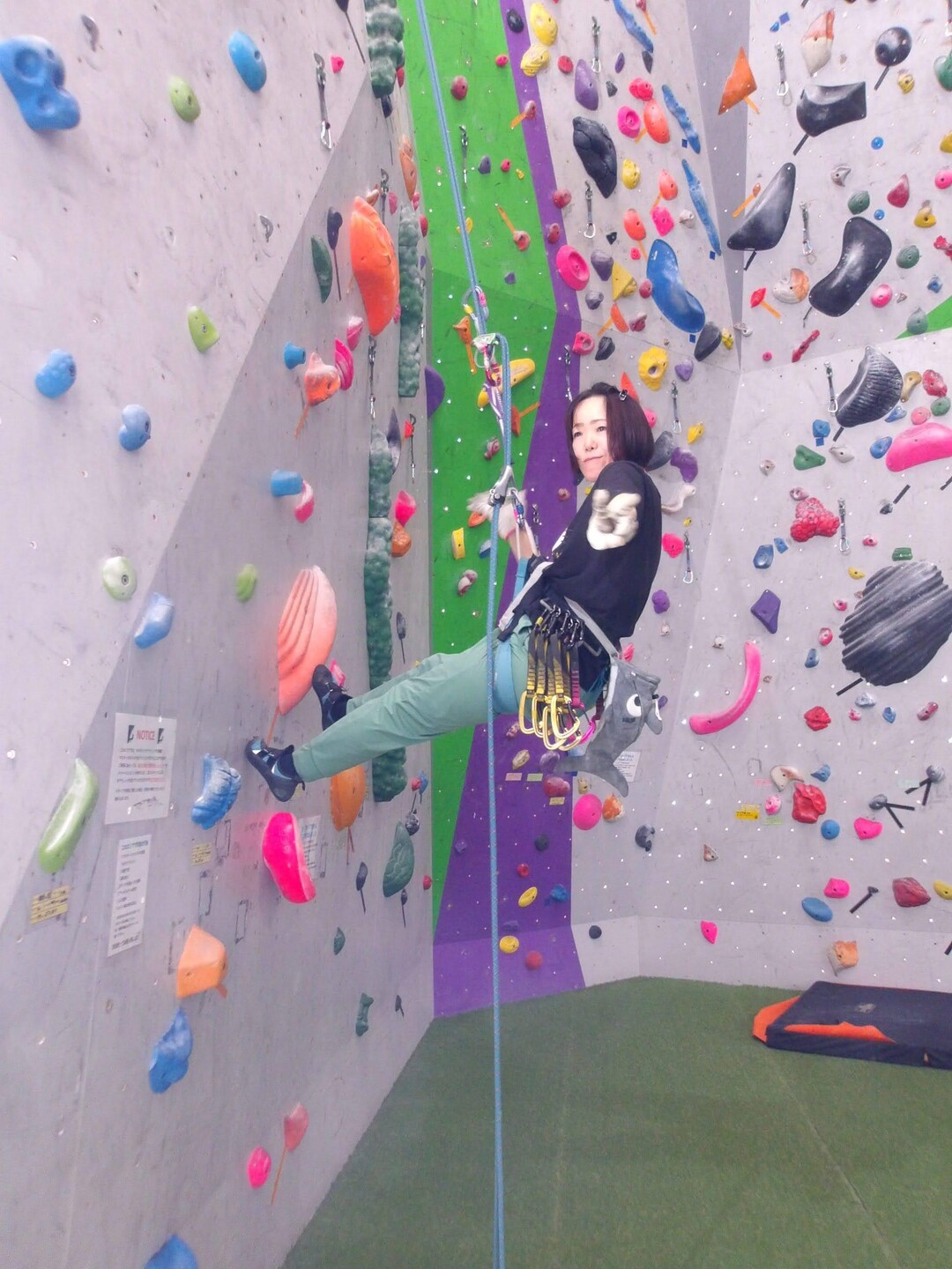 ゼロ下栗 懸垂下降の特訓だにゃー(# ﾟДﾟ) / NYAAさんのクライミングの活動データ | YAMAP / ヤマップ