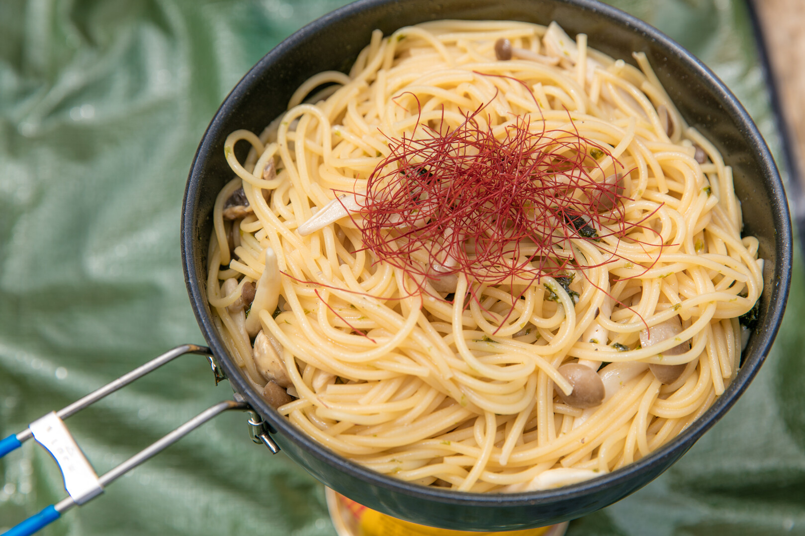 大山でシーフードアヒージョとペペロンチーノ / y-hey@写真も撮れる登山ガイドさんの大山の活動データ | YAMAP / ヤマップ