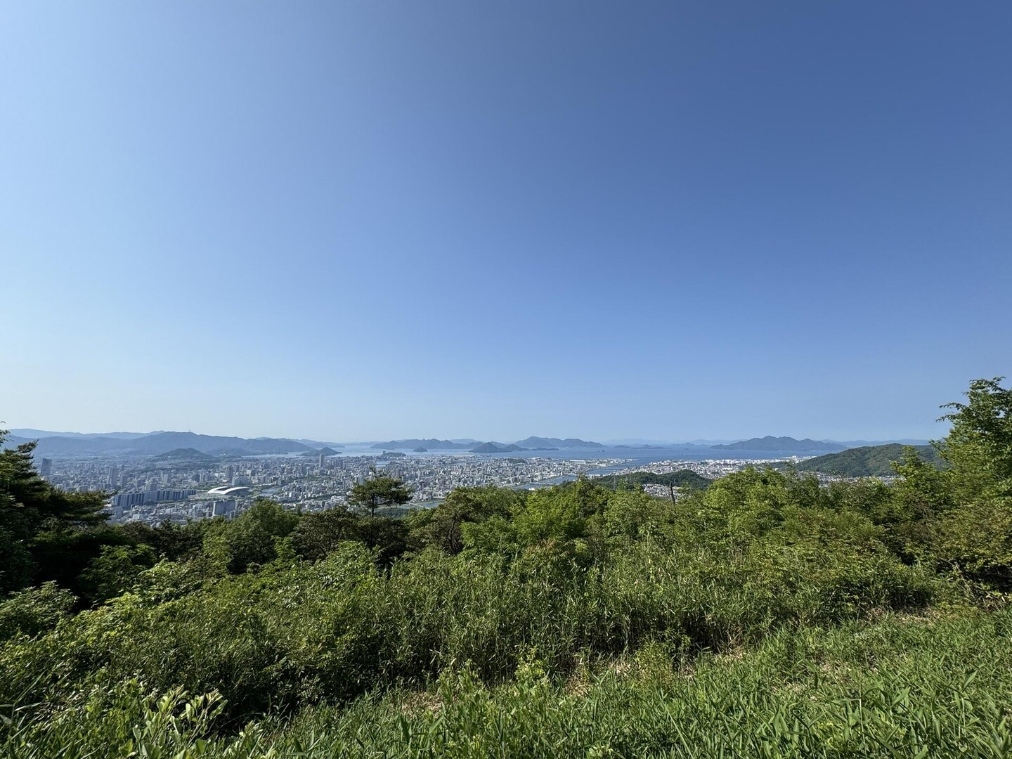 最高の天気☀️高峠山・宗箇山 / Juneさんの広島南アルプス（武田山・三滝山・鈴ヶ峰）の活動データ | YAMAP / ヤマップ
