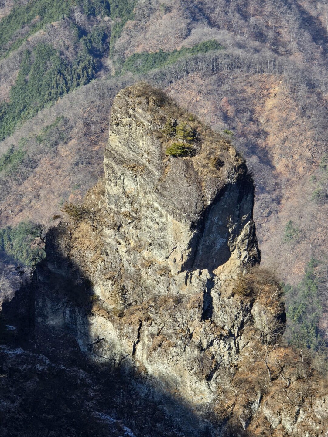 表妙義VR シルクハット(星穴岳P3) / つよっくさんの妙義山・天狗岳・相馬岳の活動データ | YAMAP / ヤマップ