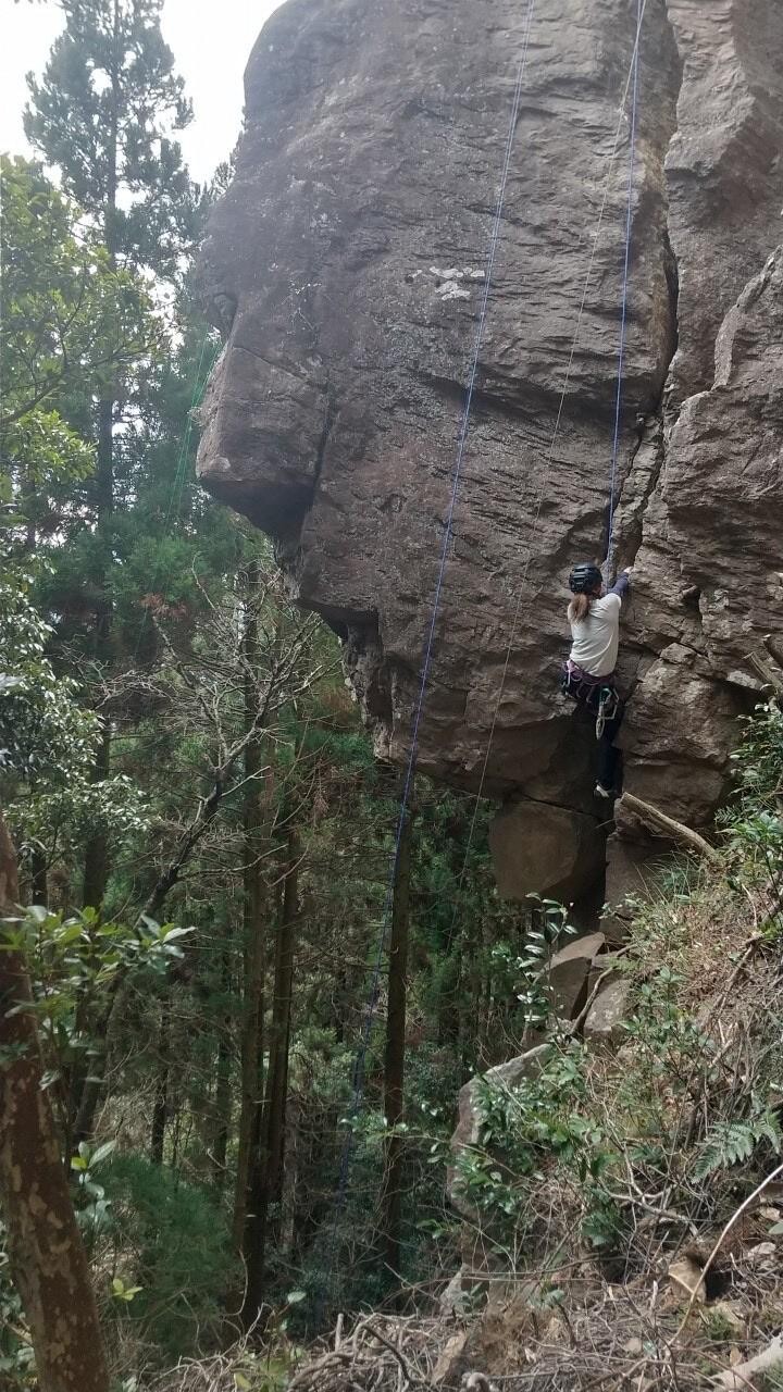 今日は久しぶりに外岩クライミング🧗‍♀... / チカさんさんのモーメント | YAMAP / ヤマップ