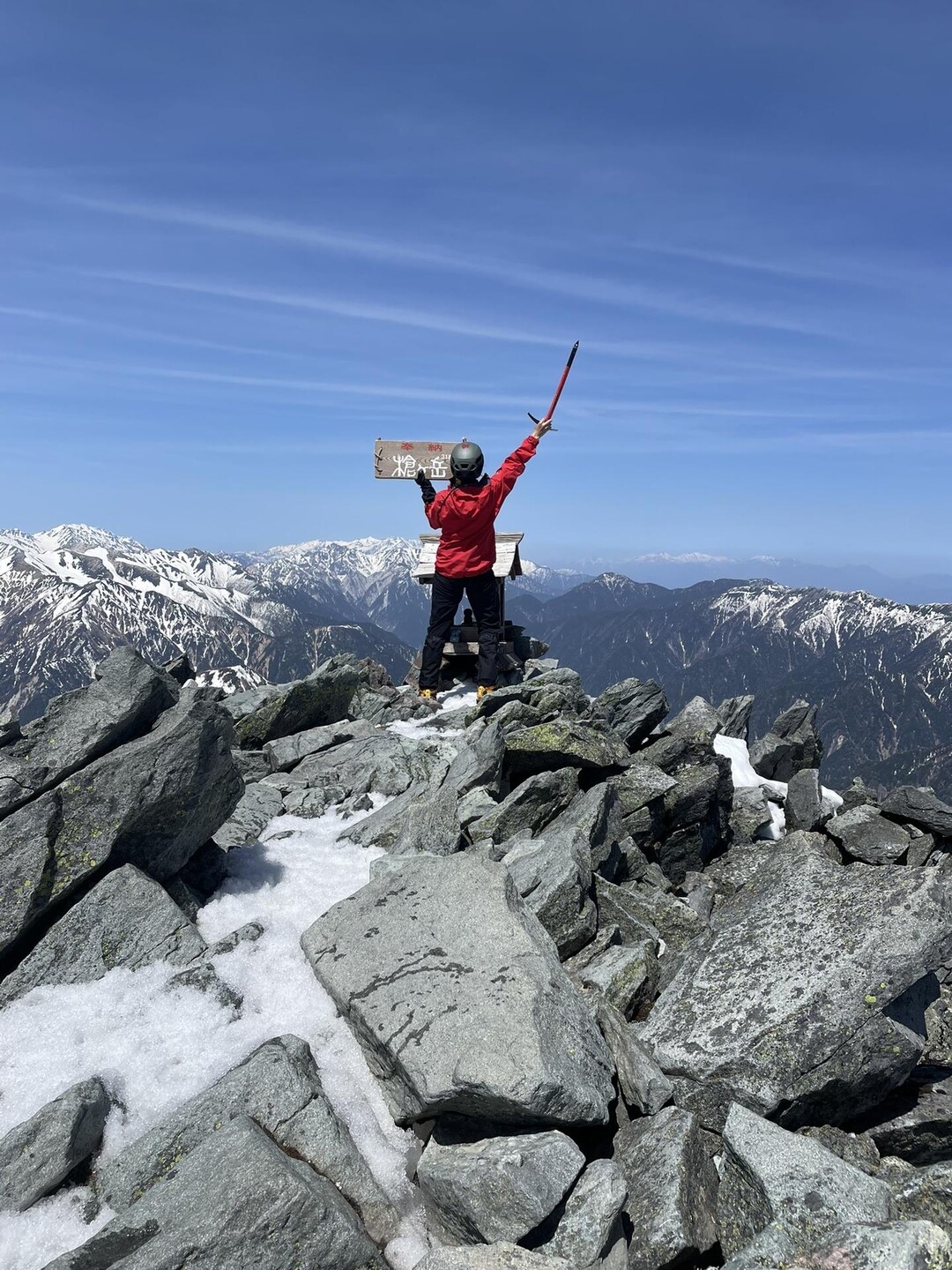 2024GW前半 槍ヶ岳 / kumiさんの槍ヶ岳・穂高岳・上高地の活動データ | YAMAP / ヤマップ