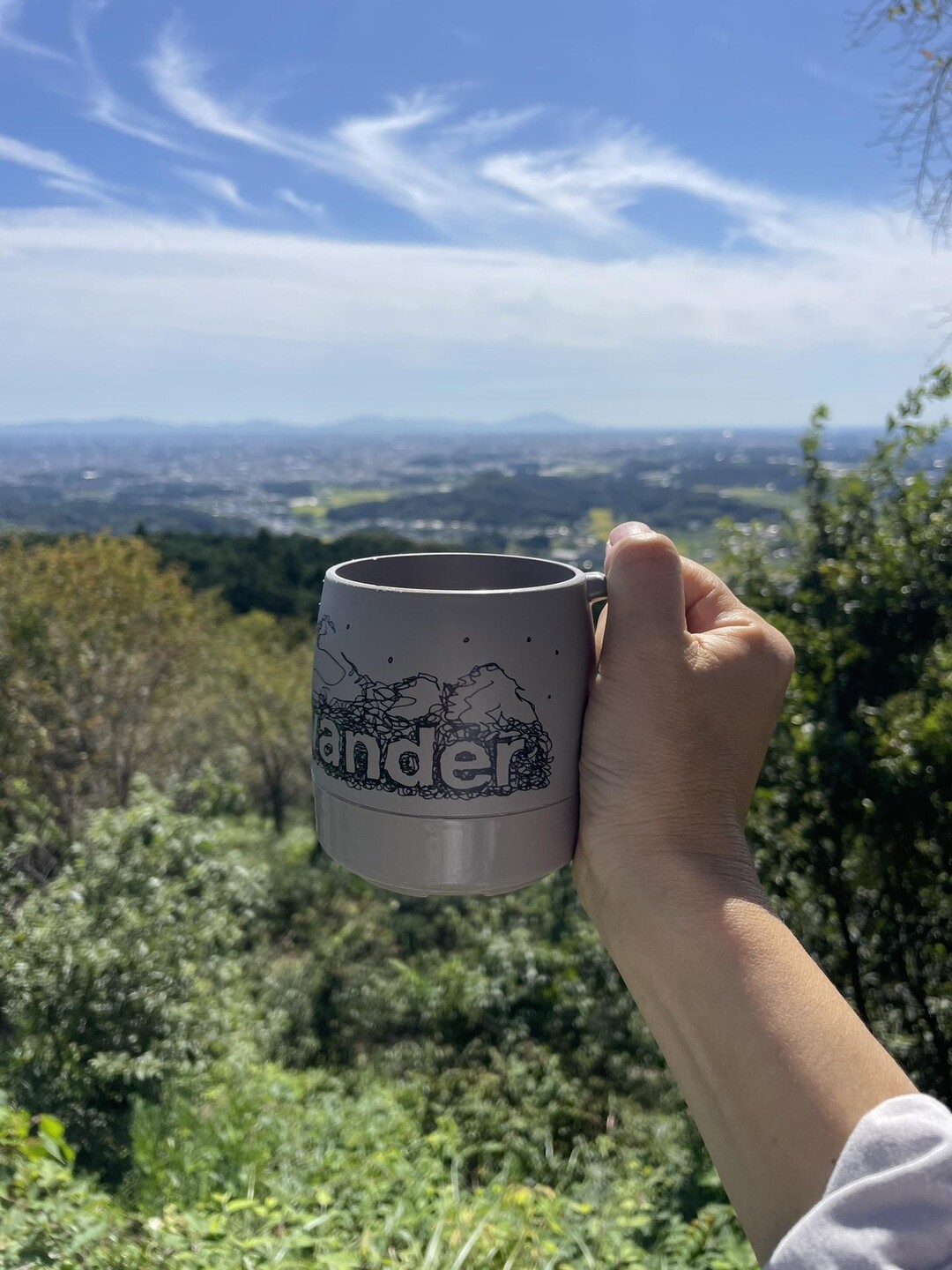 先週登った筑波山を見ながら珈琲を飲む 大... / ともねえさんのモーメント | YAMAP / ヤマップ