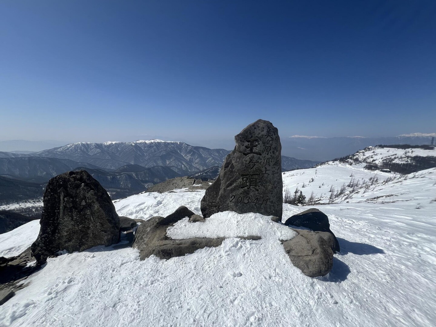 2024.03.16.美ヶ原 / San-Sunさんの美ヶ原の活動データ | YAMAP / ヤマップ