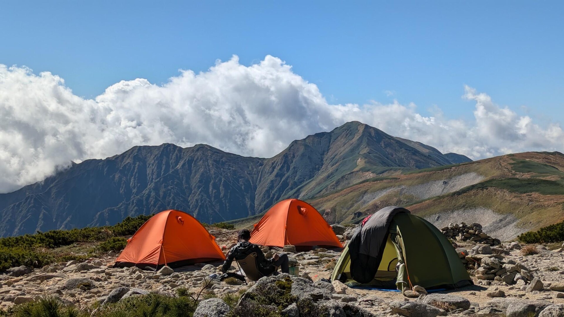 大入満員!飯豊連峰 / mozuさんの飯豊山・大日岳・御西岳の活動データ | YAMAP / ヤマップ