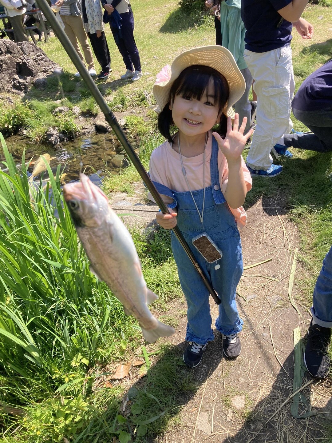 GWは釣り堀したり祭り行ったりで家族での... / ゆゆゆ。さんのモーメント | YAMAP / ヤマップ