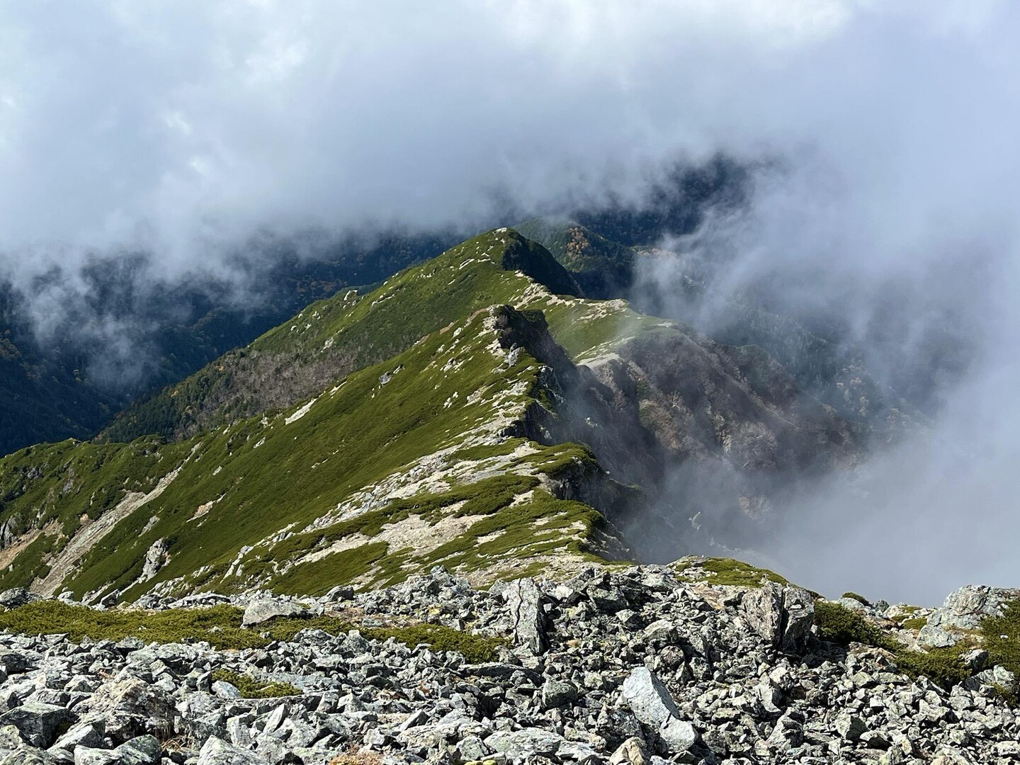 北岳-ほんと来ただけになってしまった（日帰りver） / ᴋᴋ journeyさんの北岳・間ノ岳・農鳥岳の活動データ | YAMAP / ヤマップ