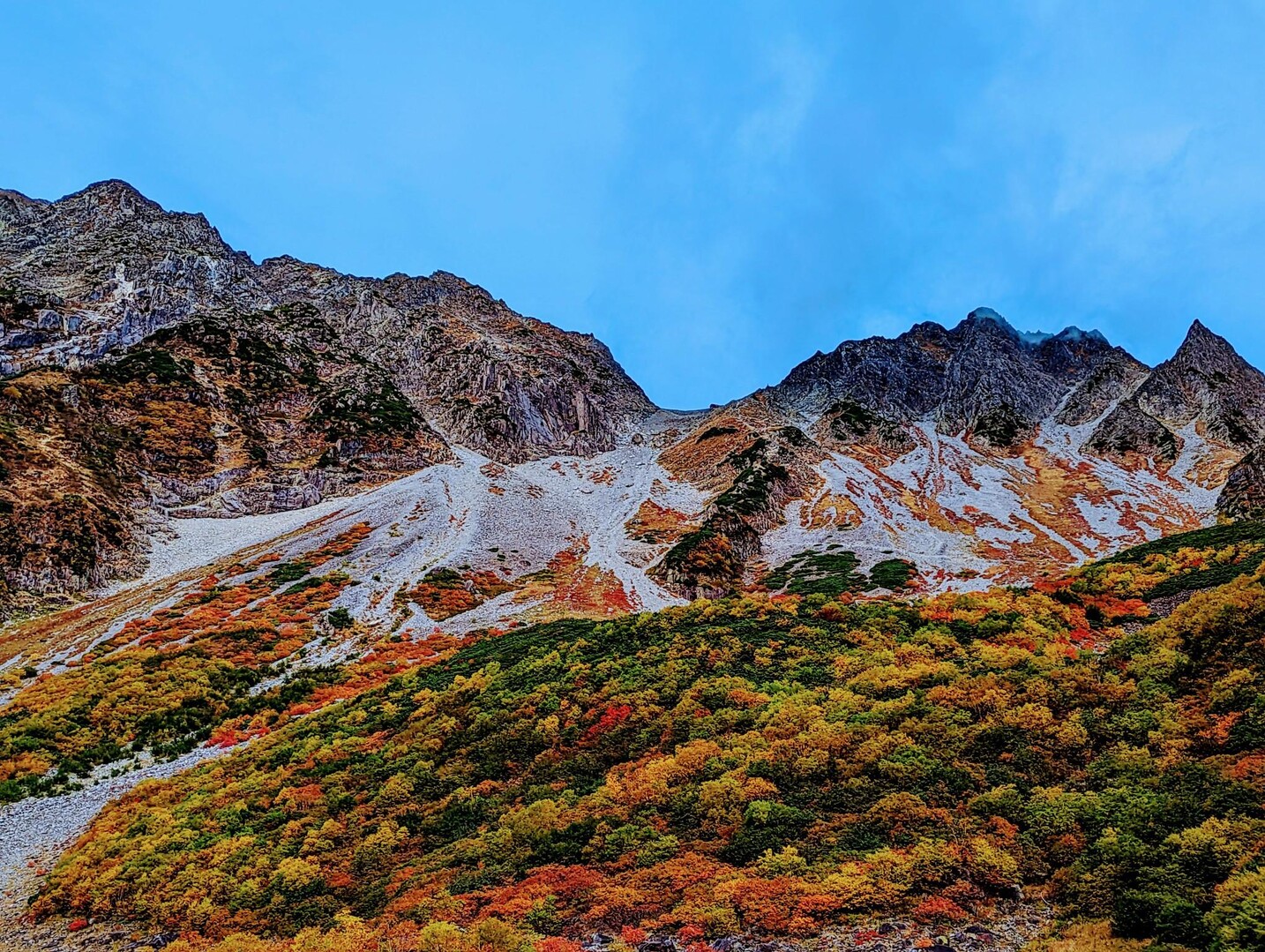 紅葉真っ盛りの涸沢カール / mz37さんの槍ヶ岳・穂高岳・上高地の活動データ | YAMAP / ヤマップ