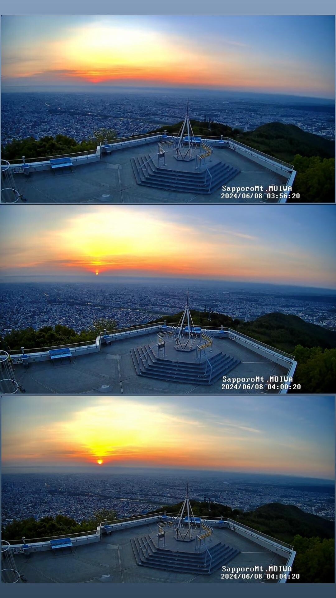 今朝の藻岩サンライズが綺麗すぎる 一回... / myq.さんのモーメント | YAMAP / ヤマップ