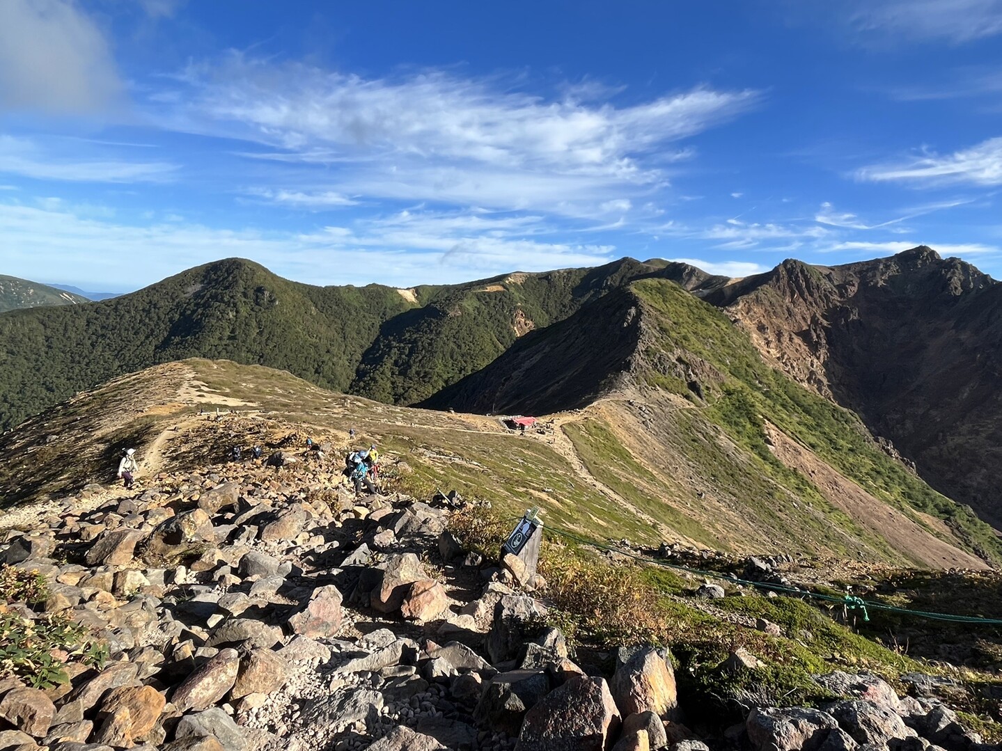那須岳・朝日岳 久しぶりの晴れ間☀️に笑顔😁 / masakingさんの茶臼岳（那須岳）・三本槍岳・赤面山の活動データ | YAMAP / ヤマップ