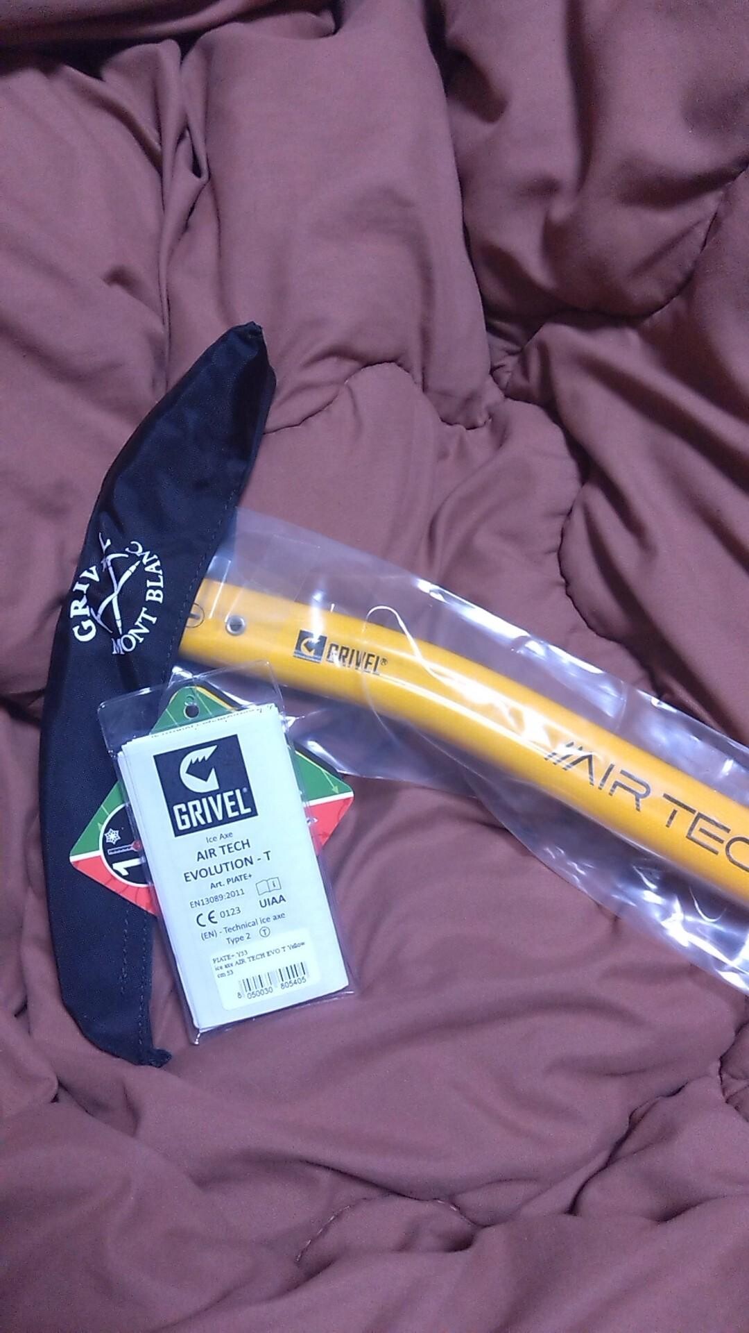 グリベル新作 エアーテックEVO 2本目... / かぶさんのモーメント | YAMAP / ヤマップ