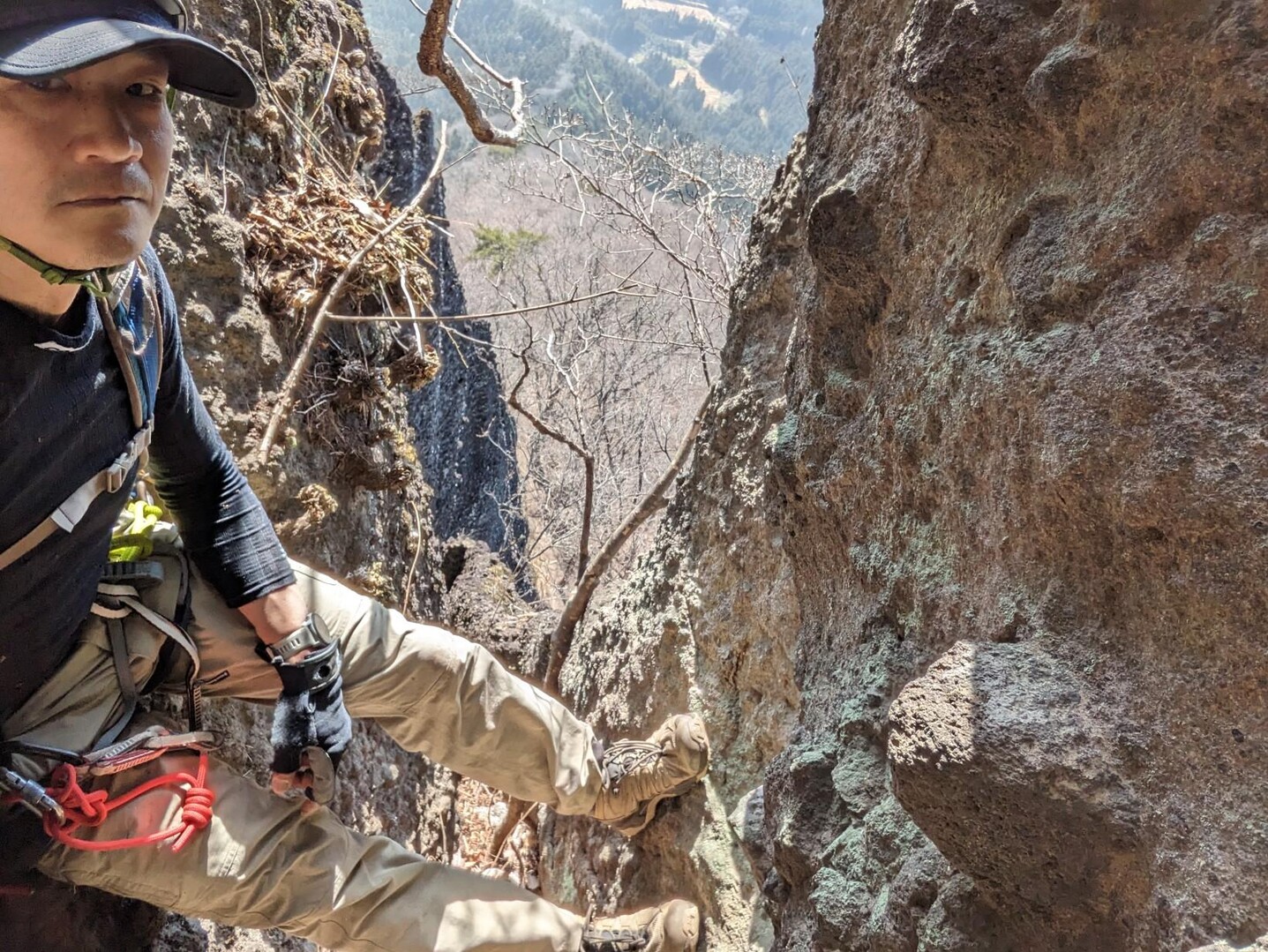 妙義・金鶏山〜筆頭岩(P2手前で撤退) / かえるくんさんの妙義山・天狗岳・相馬岳の活動データ | YAMAP / ヤマップ