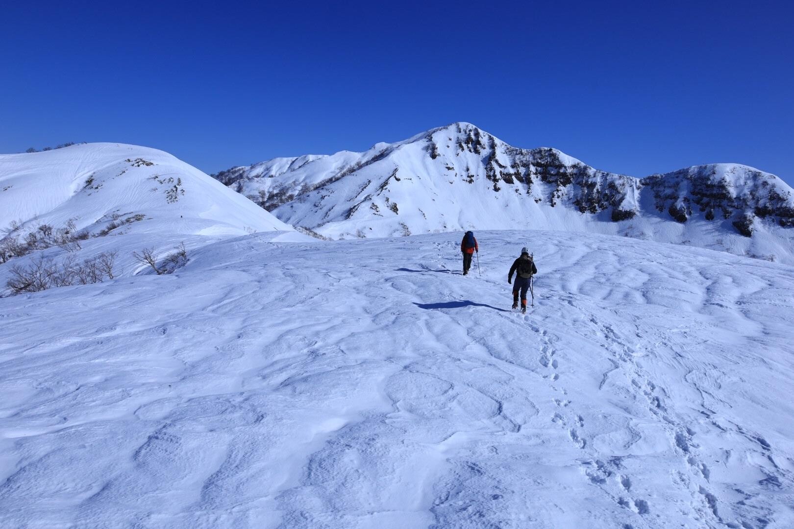 雪山個人講習を兼ねて経ヶ岳へ R6.2.3 / なごみんさんの経ヶ岳・法恩寺山の活動データ | YAMAP / ヤマップ