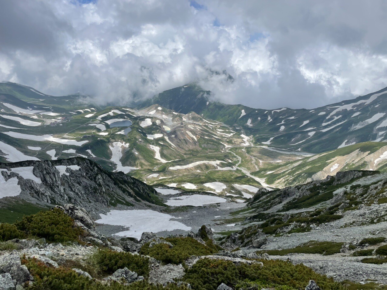 八郎坂から室堂のつもりが😓 / ひらまさ20kgさんの立山・雄山・浄土山の活動データ | YAMAP / ヤマップ