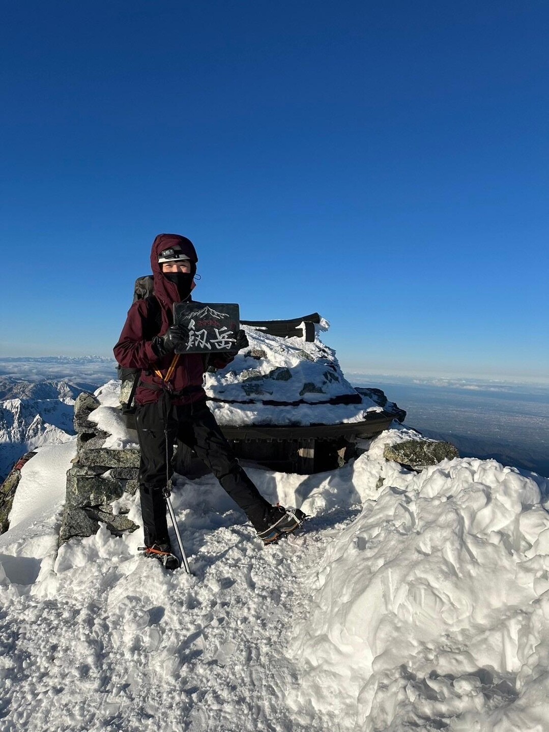 初冬剱岳⭐︎早月尾根1DAY / akko☆さんの剱岳の活動データ | YAMAP / ヤマップ
