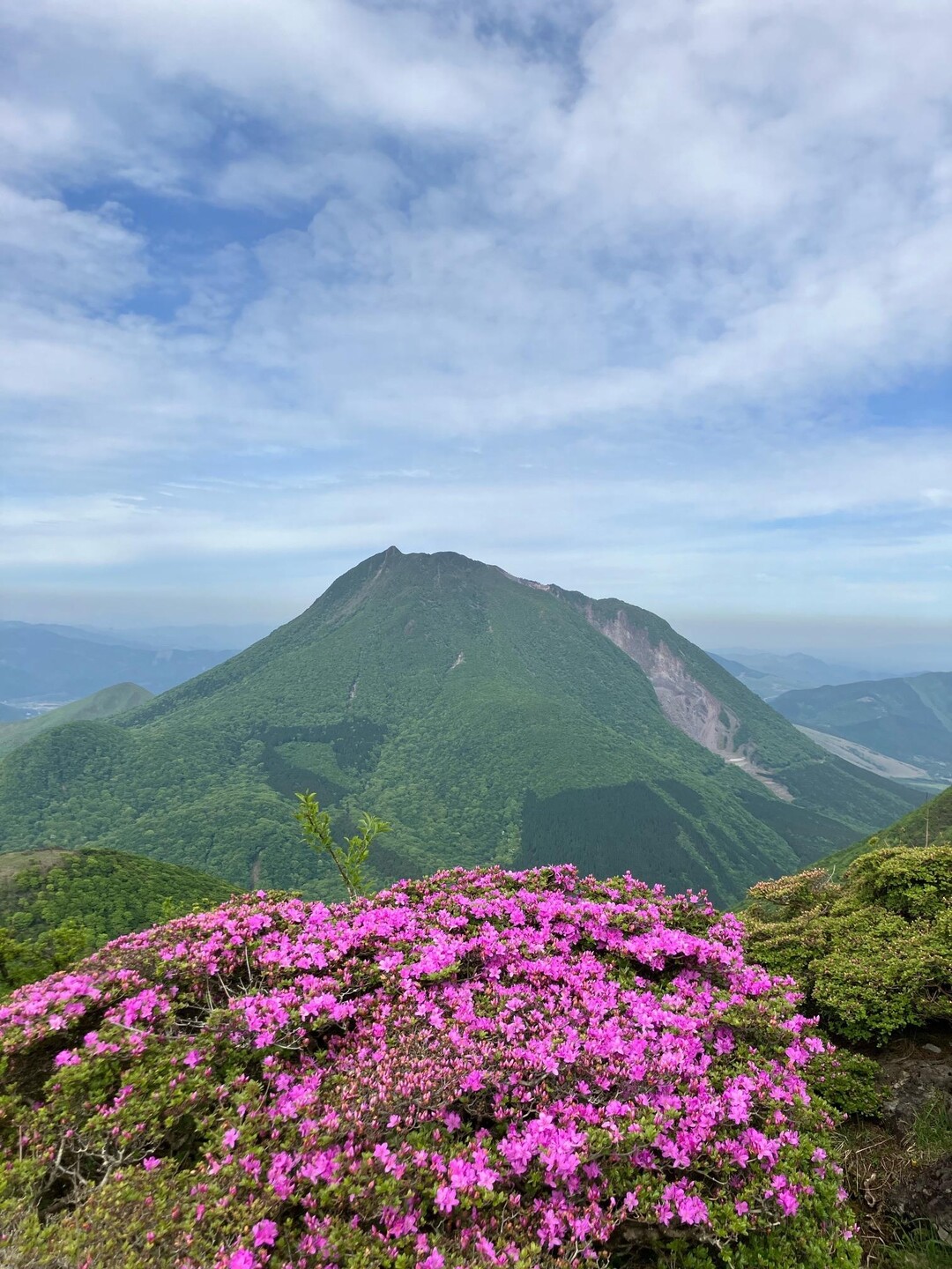 まずは王道⛰️鶴見岳・日向岳・由布岳（東峰）・由布岳（西峰・豊後富士）・飯盛ヶ城 / ORIBAさんの由布岳・鶴見岳の活動データ | YAMAP / ヤマップ