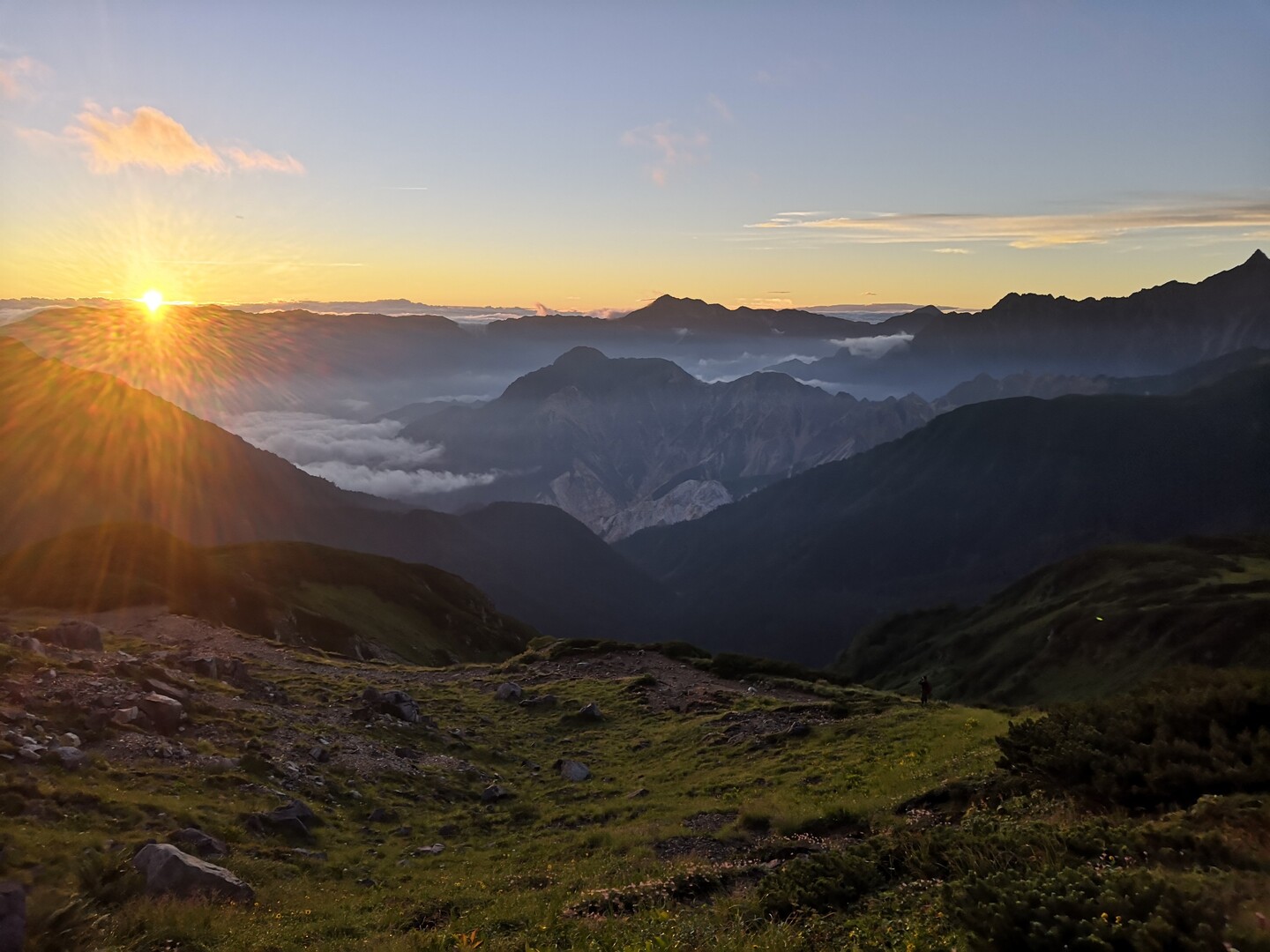 薬師岳・水晶岳・鷲羽岳・三俣蓮華岳・双六岳・槍ヶ岳 / ryryryryさんの水晶岳・薬師岳・黒部五郎岳の活動データ | YAMAP / ヤマップ