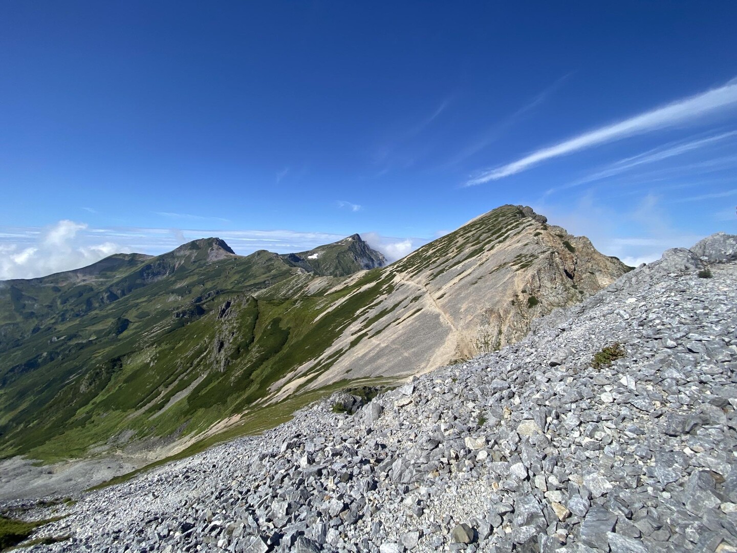 🚗白馬三山〜不帰ノ嶮〜唐松岳 / NBさんの白馬岳・小蓮華山の活動データ | YAMAP / ヤマップ