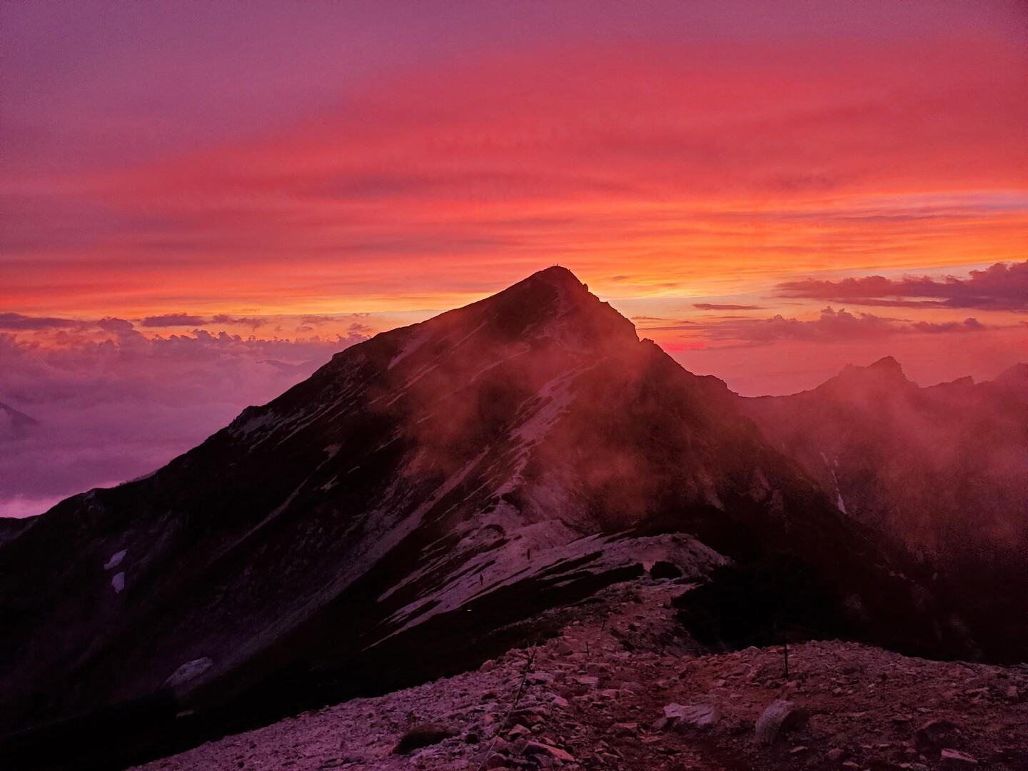 唐松岳 / K1さんの鹿島槍ヶ岳・五竜岳（五龍岳）・唐松岳の活動データ | YAMAP / ヤマップ