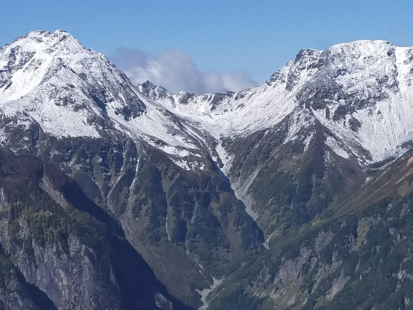 蝶ヶ岳近くにいますが 登山道も凍ってたり... / OFFICE 岳さんのモーメント | YAMAP / ヤマップ