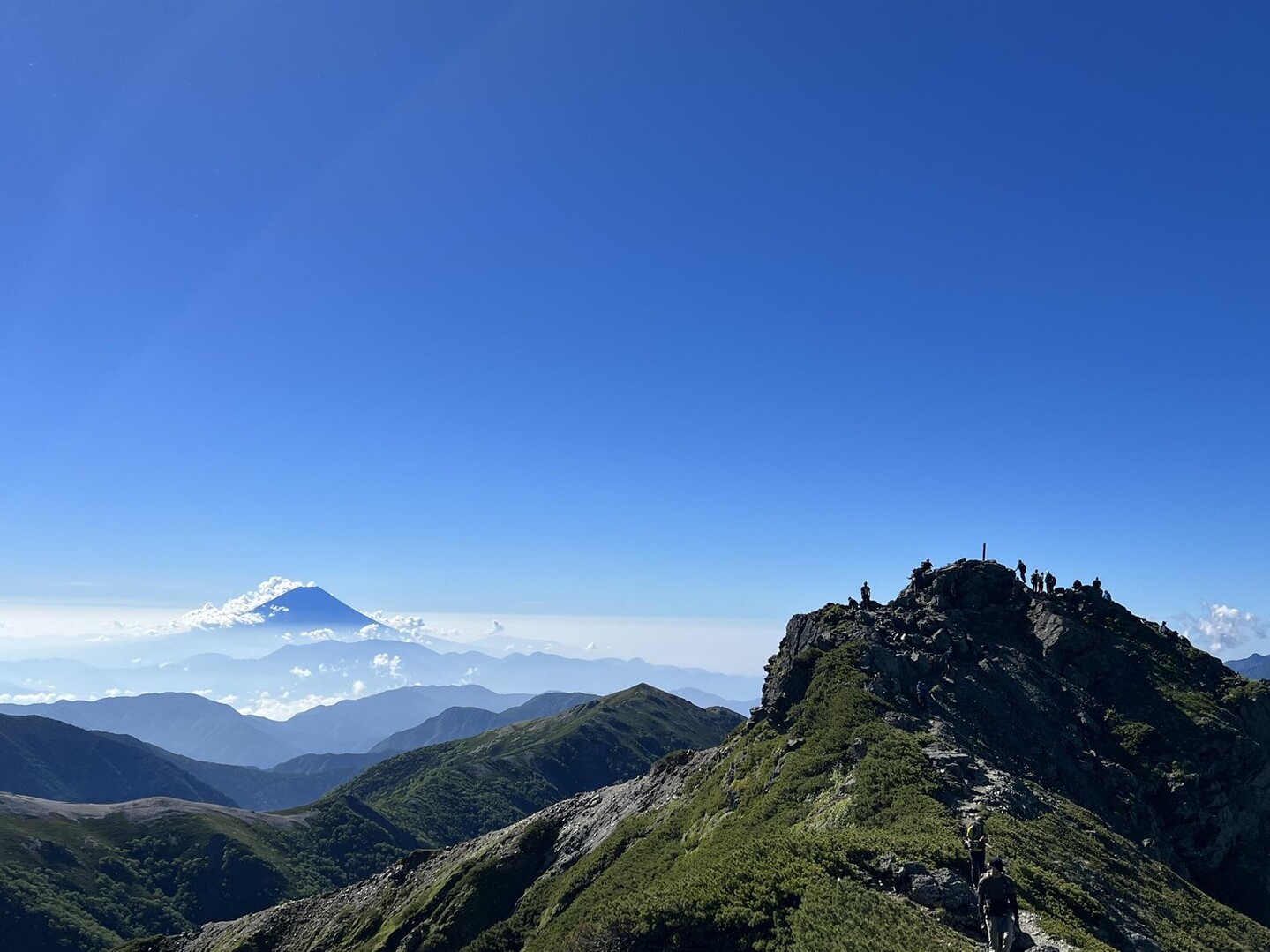 3日間で南アルプス縦断できるか！？後編 / saeさんの塩見岳・権右衛門山・蝙蝠岳の活動データ | YAMAP / ヤマップ