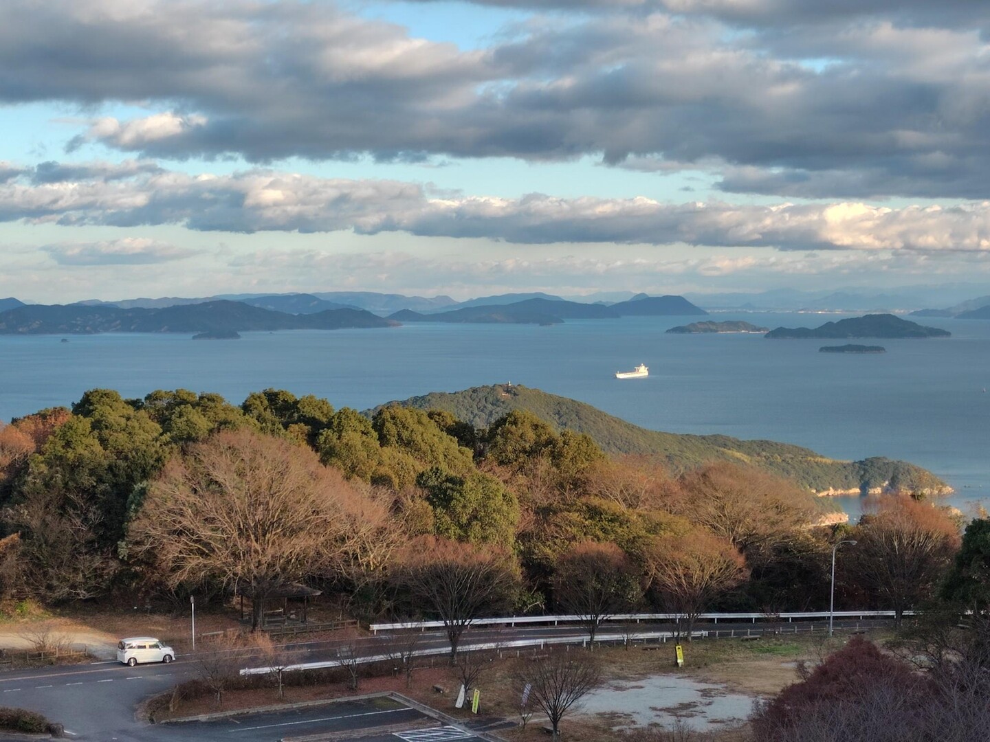 沼隈半島のView Spot👀 後山 福山市-2024-12-19 / Ponさんの彦山・臼木山の活動データ | YAMAP / ヤマップ