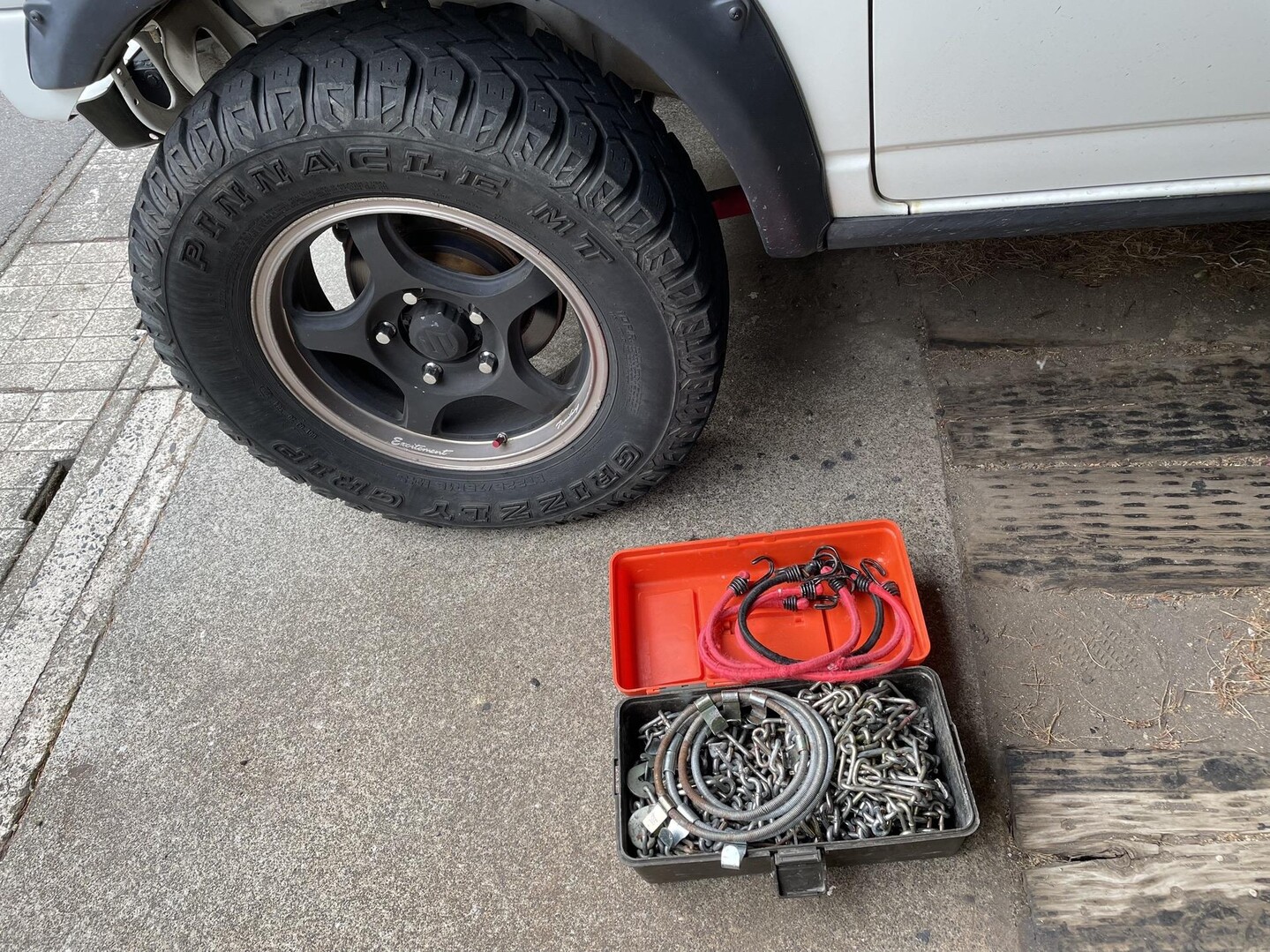 タイヤチェーン装着練習 ①ガチガチの雪... / 鹿児島のTS4さんのモーメント | YAMAP / ヤマップ