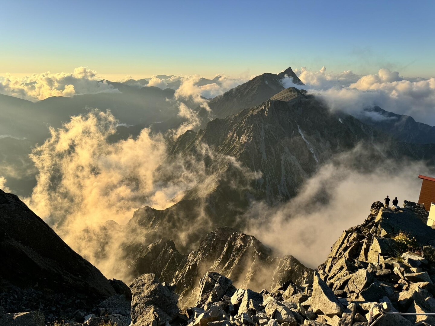 8月2日〜4日、快晴に恵まれた北穂高岳と... / たけのこ zi ziさんのモーメント | YAMAP / ヤマップ