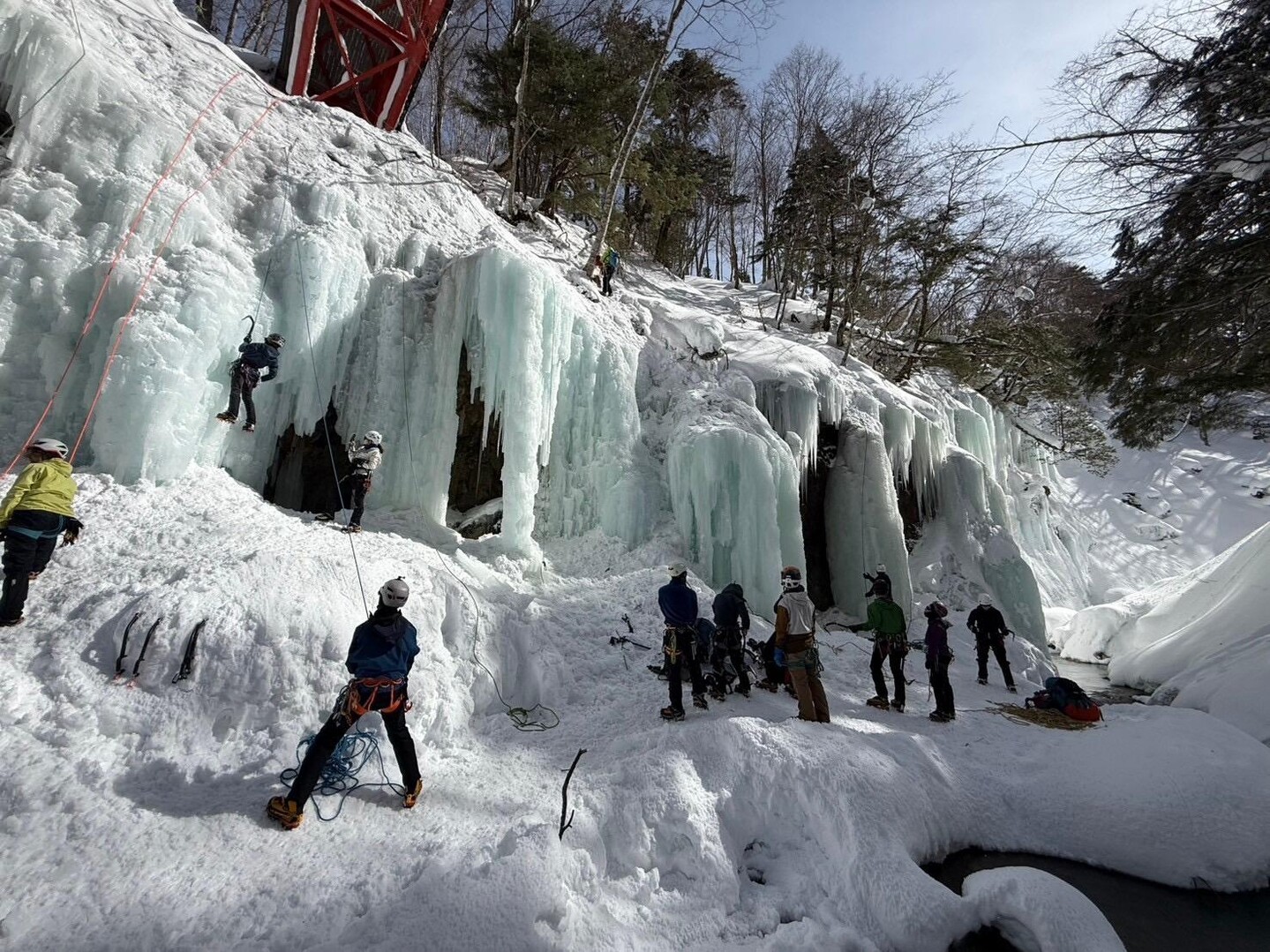 2／16 濁河温泉のアイスクライミング... / Yu-min.kさんのモーメント | YAMAP / ヤマップ