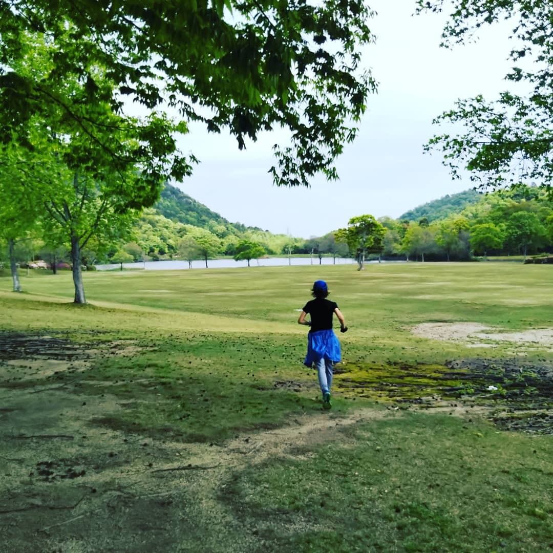 GW初日は公園ジョグ🏃 競技場🏈⚽️... / りゅうじ君ママさんのモーメント | YAMAP / ヤマップ