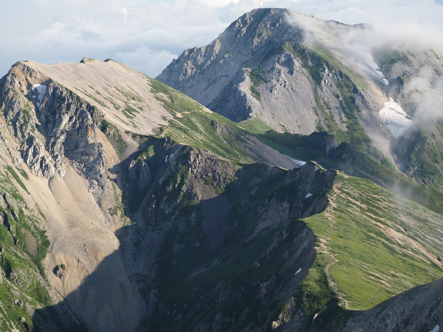 乗鞍岳(白馬連峰)・船越の頭・小蓮華山(大日岳)・白馬岳 / yuiさんの白馬岳・小蓮華山の活動データ | YAMAP / ヤマップ