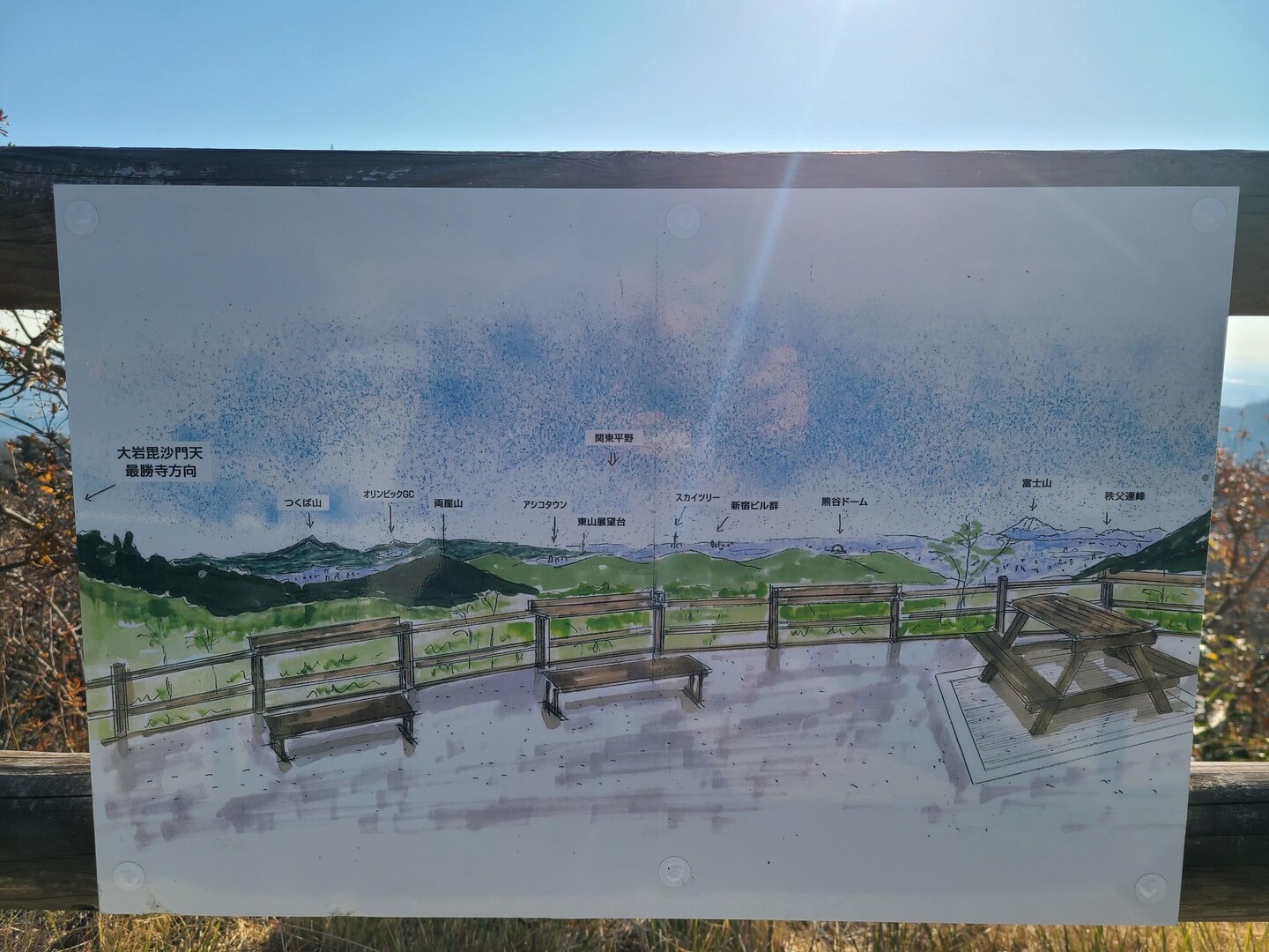 行道山～大岩山(天空テラス)～行道山-2023-01-08 / うめさんさんのハイキングの活動データ | YAMAP / ヤマップ