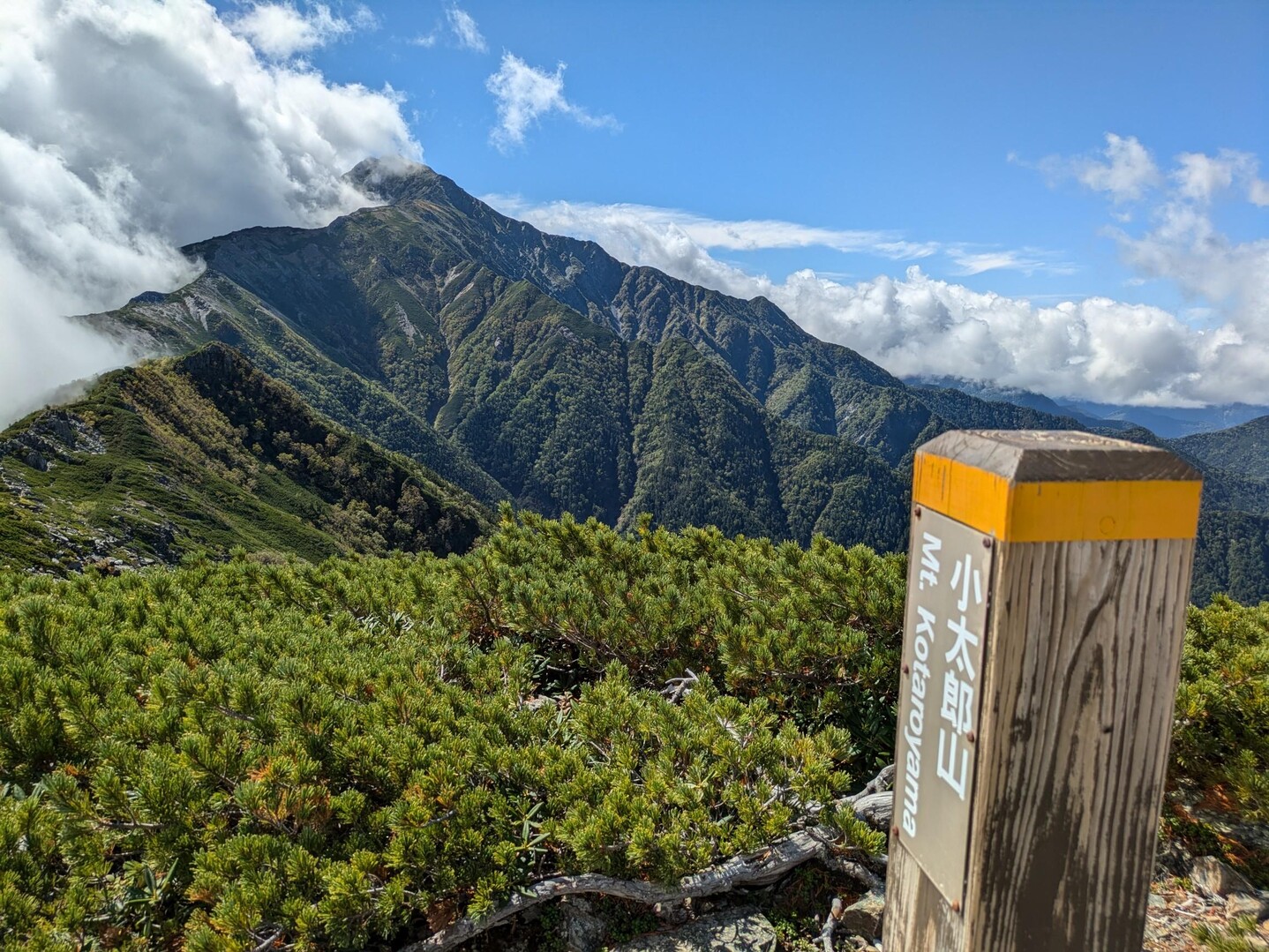 前小太郎山・小太郎山 / kontomoさんの北岳・間ノ岳・農鳥岳の活動日記 | YAMAP / ヤマップ