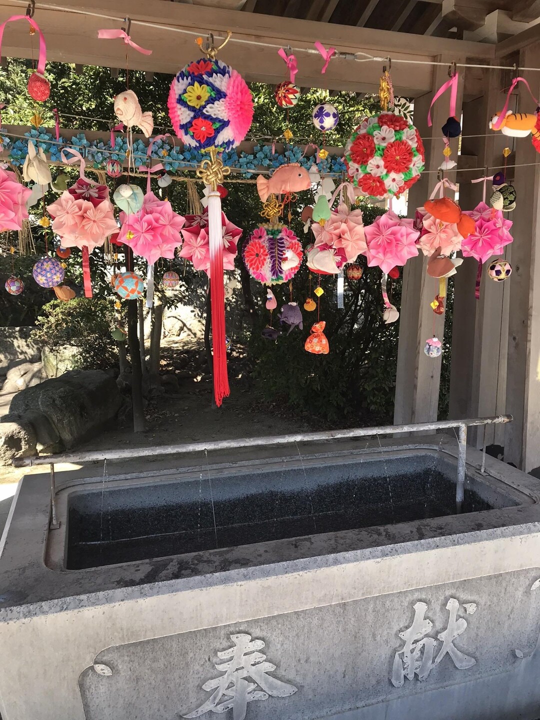 近くの神社⛩の手水舎です ️ 初めて見た... / MM45さんのモーメント | YAMAP / ヤマップ