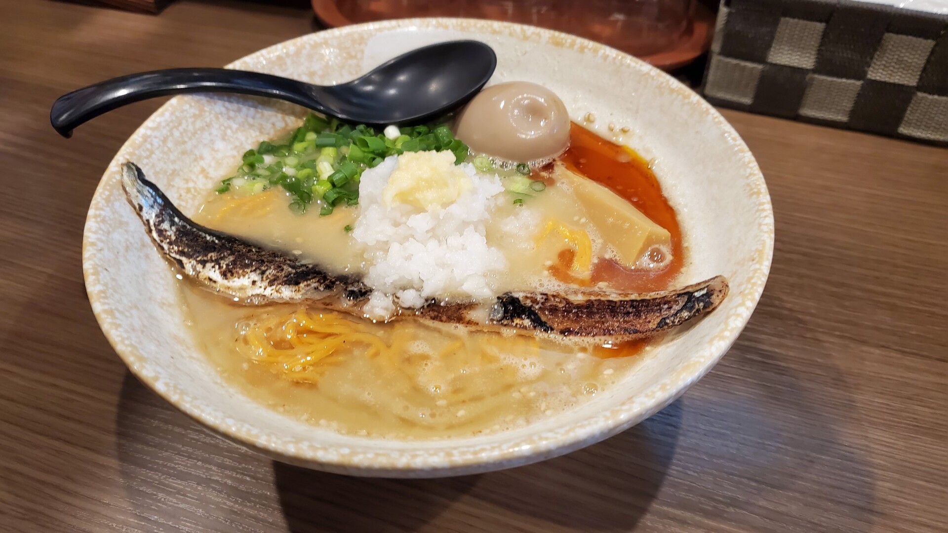 念願の、 秋刀魚らーめん(胡麻はオプショ... / yamacampさんのモーメント | YAMAP / ヤマップ