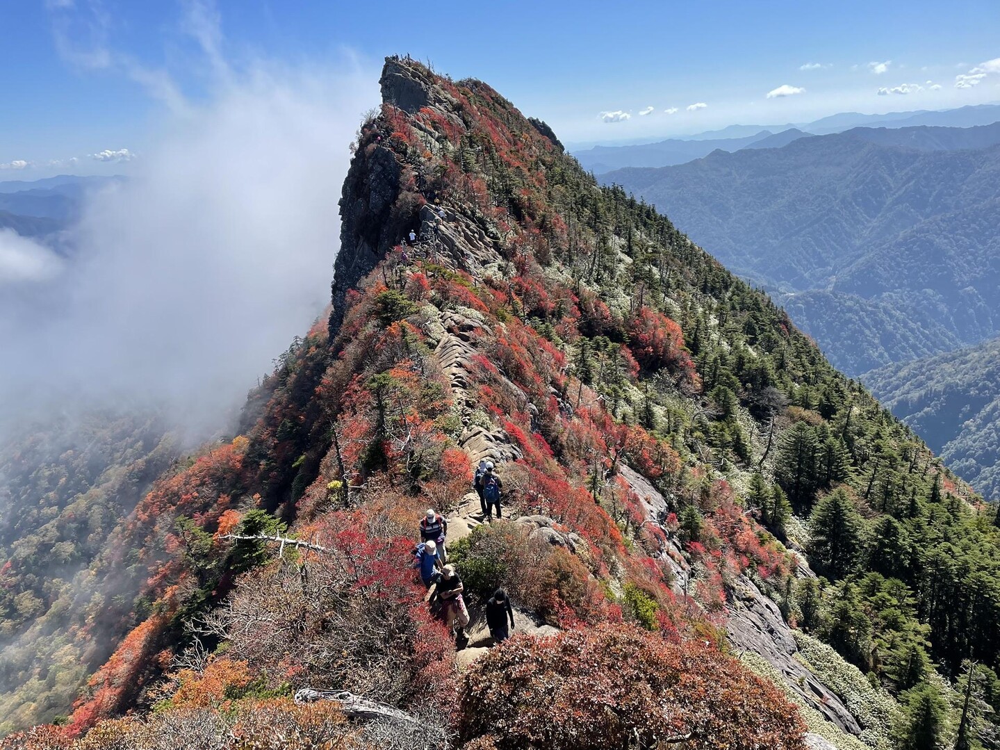 前社ヶ森・剣山・石鎚山 / sou miyaiさんの石鎚山・堂ヶ森・二ノ森の活動データ | YAMAP / ヤマップ
