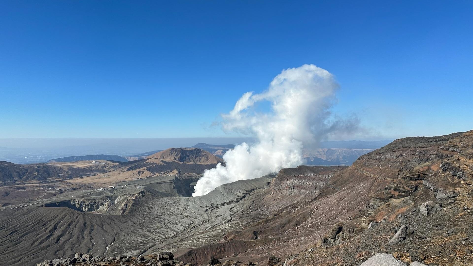 南岳・中岳 / chiiccaさんの阿蘇山・高岳・根子岳の活動データ | YAMAP / ヤマップ