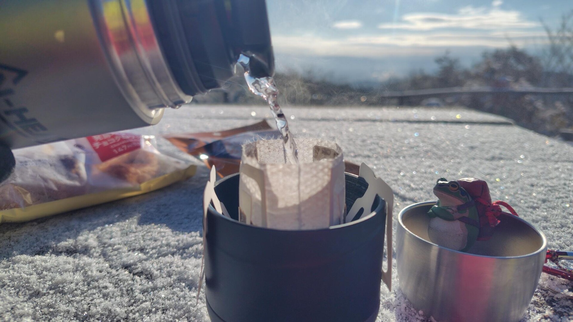 ZAK・ZAK・ポン・釈迦 ⛄️☕ 大阪50山シリーズvol.15🍜 / そうさんさんのポンポン山・釈迦岳・小塩山・若山の活動データ | YAMAP / ヤマップ