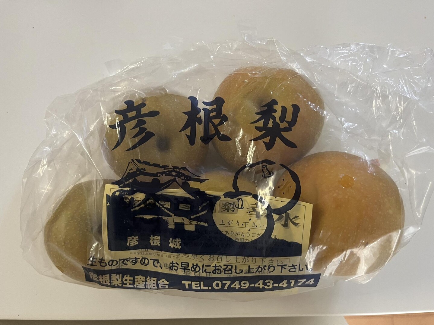 今年も彦根梨GET! 次回の山登りのデザ... / JUNさんのモーメント | YAMAP / ヤマップ