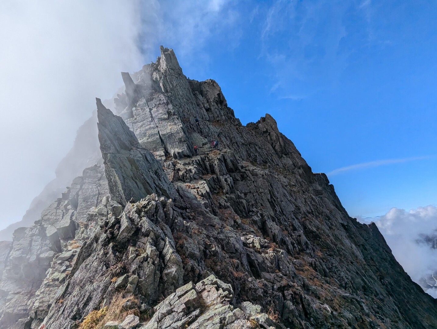 奥穂高岳、ジャンダルム、間ノ岳、西穂高岳、独標、丸山2024-10-05 / KanKanさんの登山の活動データ | YAMAP / ヤマップ