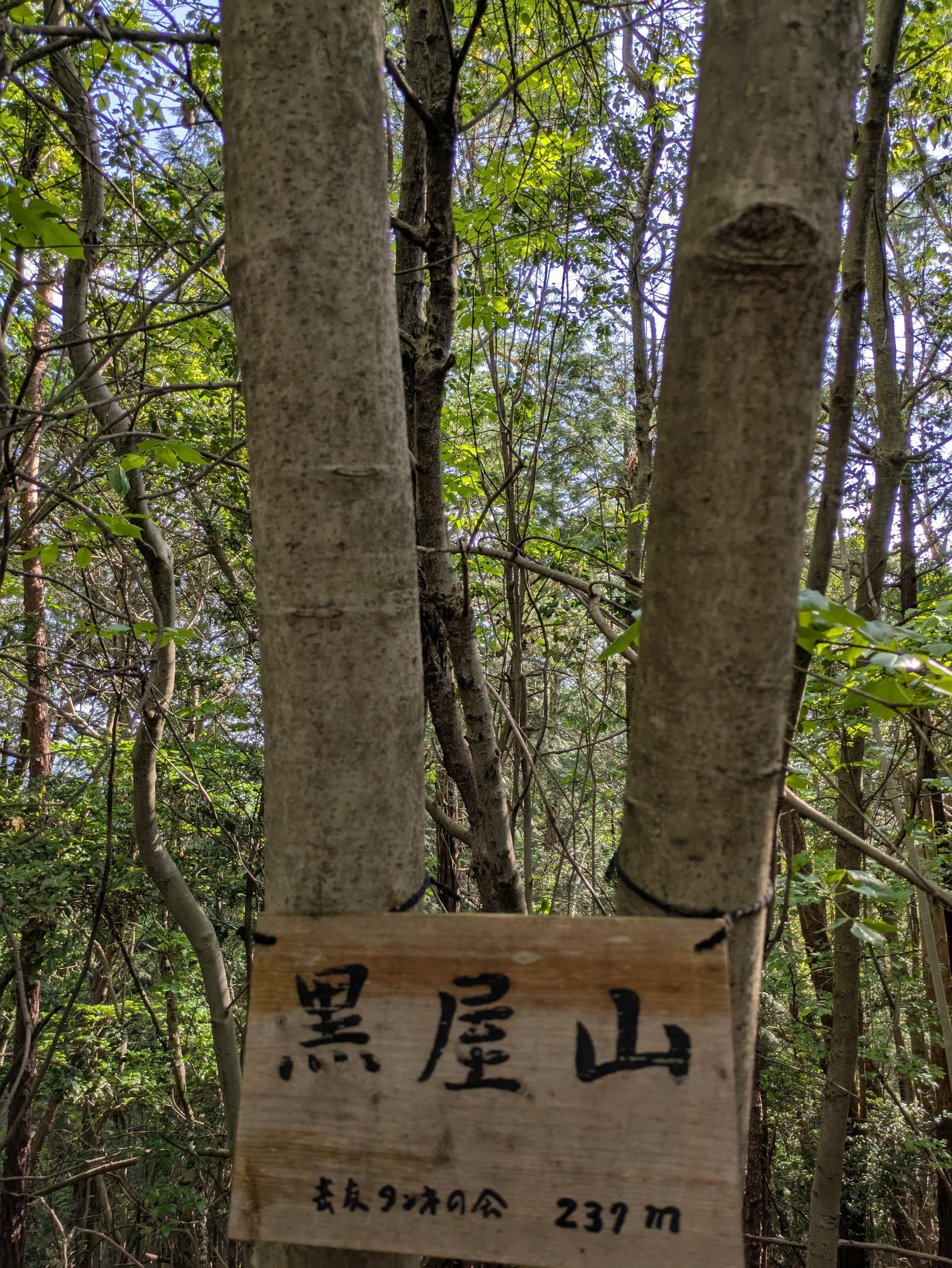 初めての黒屋山 / yu16さんの山王山・まるまる山・松尾山の活動データ | YAMAP / ヤマップ