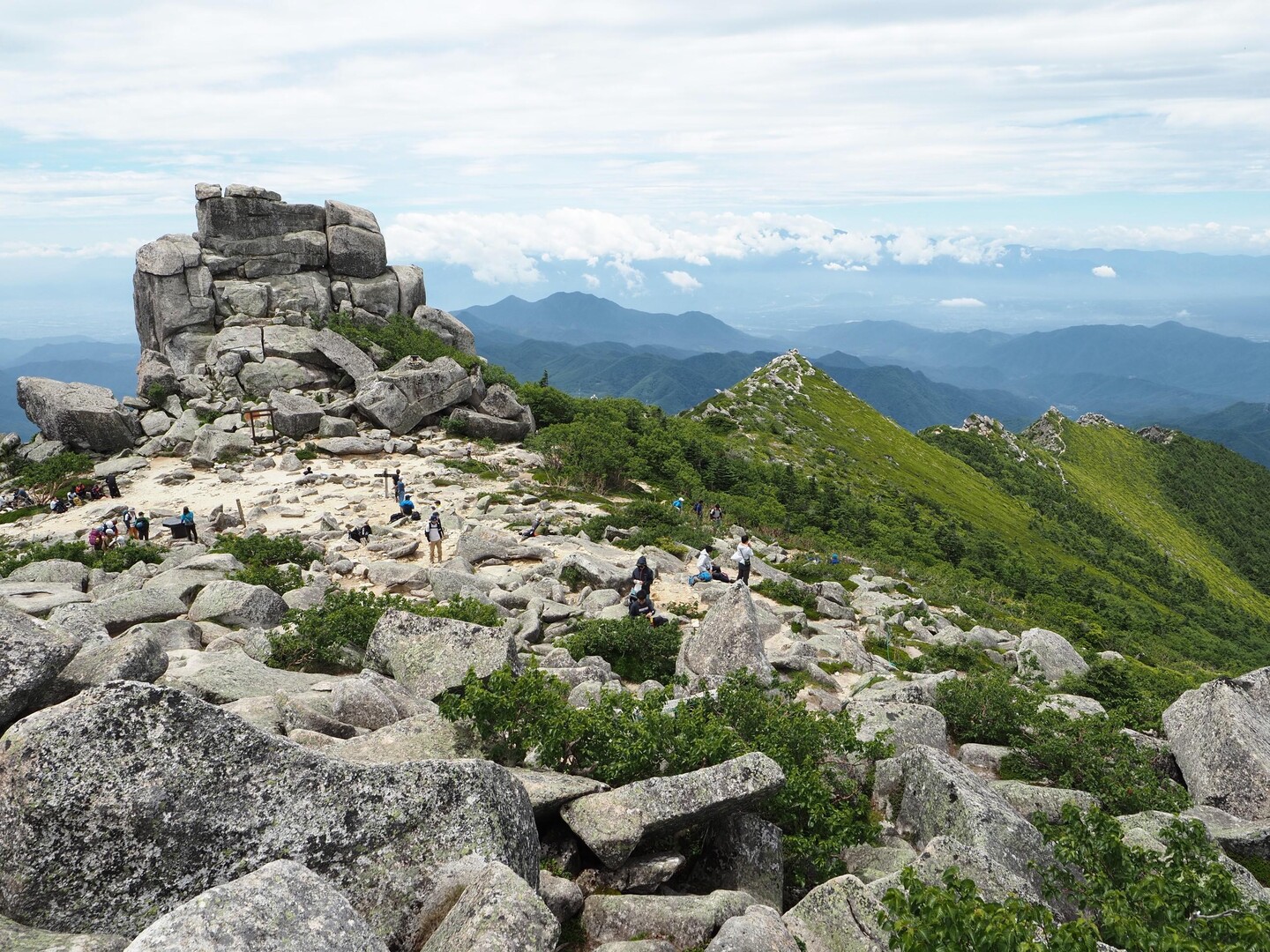 国師ヶ岳・金峰山🌱 - 20240721 / Tadaboxさんの瑞牆山・金峰山の活動データ | YAMAP / ヤマップ