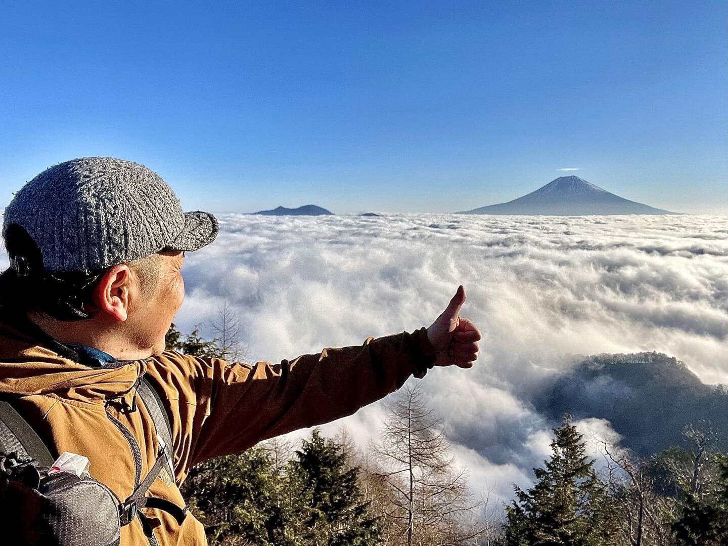 雲海の【バラの段】 / Naoki®さんの山伏・八紘嶺・笹山の活動データ | YAMAP / ヤマップ