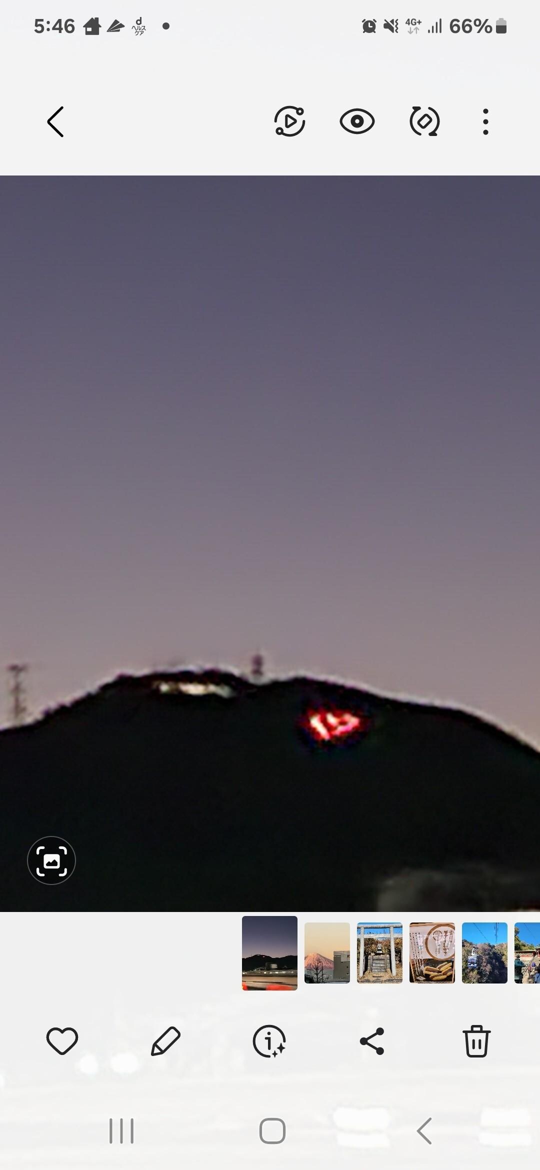 粟ヶ岳、ハートのマーク以外にライトアップ... / junjunさんのモーメント | YAMAP / ヤマップ