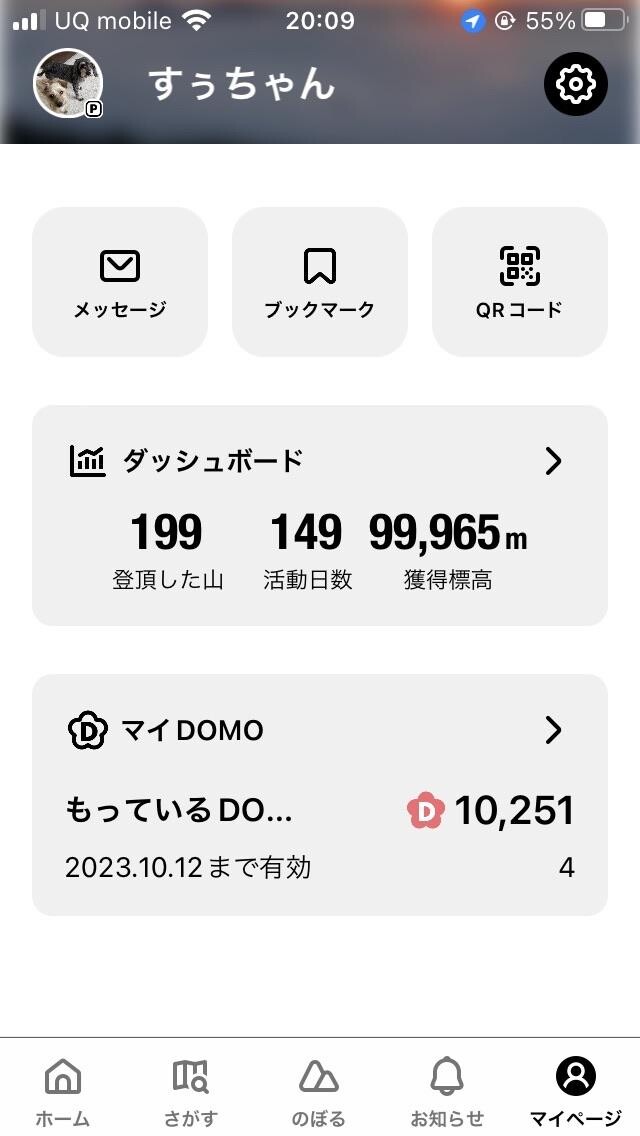 現在199座 ここまで来れたのは 一緒に... / すぅちゃんさんのモーメント | YAMAP / ヤマップ