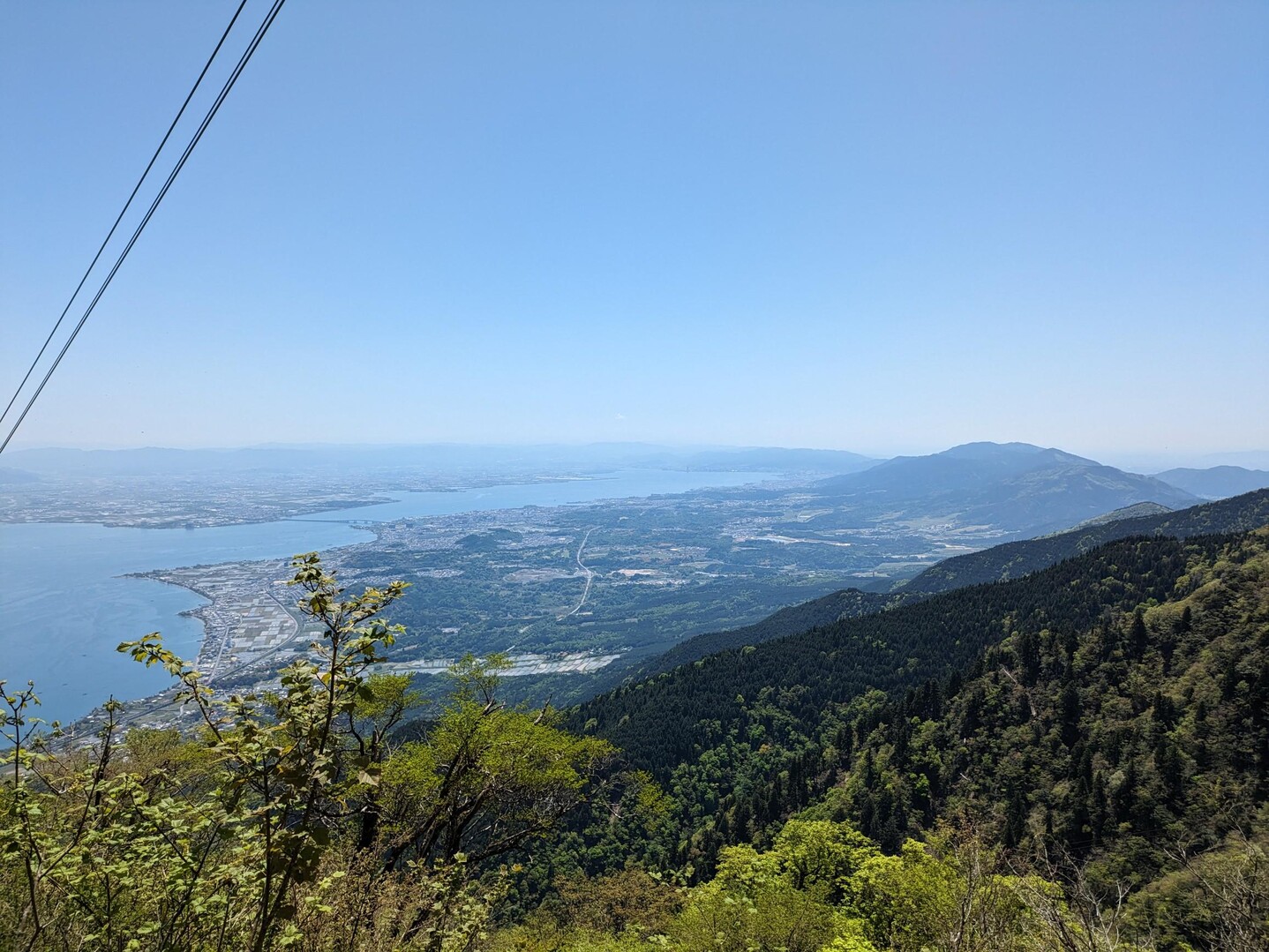 快晴の蓬莱山より琵琶湖を眺める（JR志賀駅～JR蓬莱駅） / kita3さんの比良山地・武奈ヶ岳・釈迦岳の活動データ | YAMAP / ヤマップ