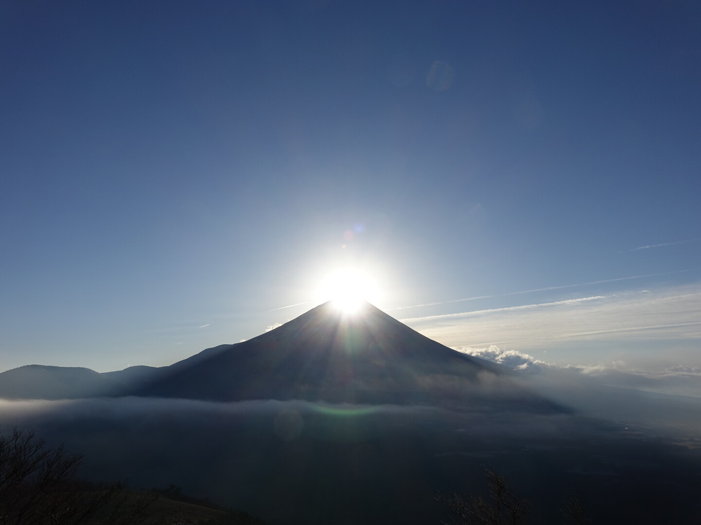 2021年 初登山 竜ヶ岳でダイヤモンド富士 御来光 / Homanさんの毛無山・雨ヶ岳・竜ヶ岳の活動日記 | YAMAP / ヤマップ