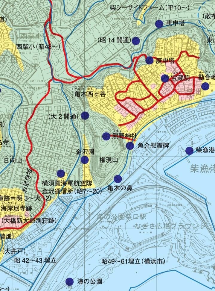 金沢八景で山探し - (御茶山･ジープ山･小柴権現山) / NTNさんの鎌倉アルプス（大平山・天台山）の活動データ | YAMAP / ヤマップ