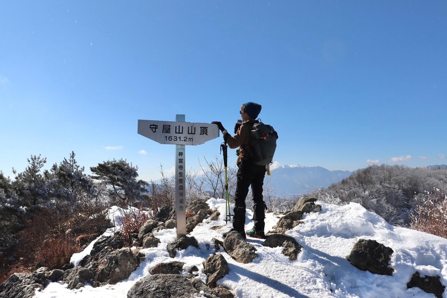絶景とラビットハウスの守屋山 / neco-mimiさんの守屋山の活動データ | YAMAP / ヤマップ